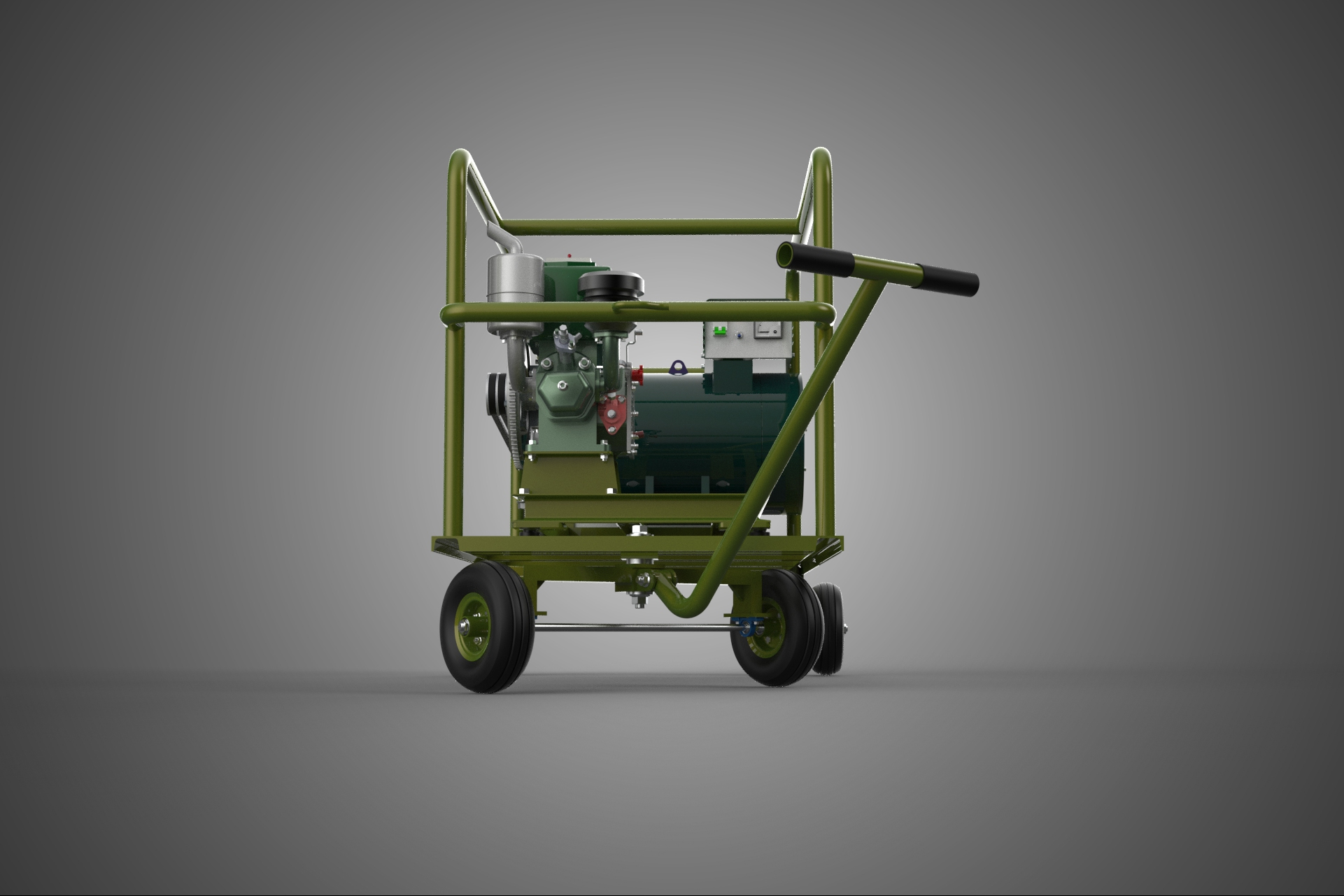 군용 전술 발전기 세트 디젤 엔진 3D 모델 - TurboSquid 2507837