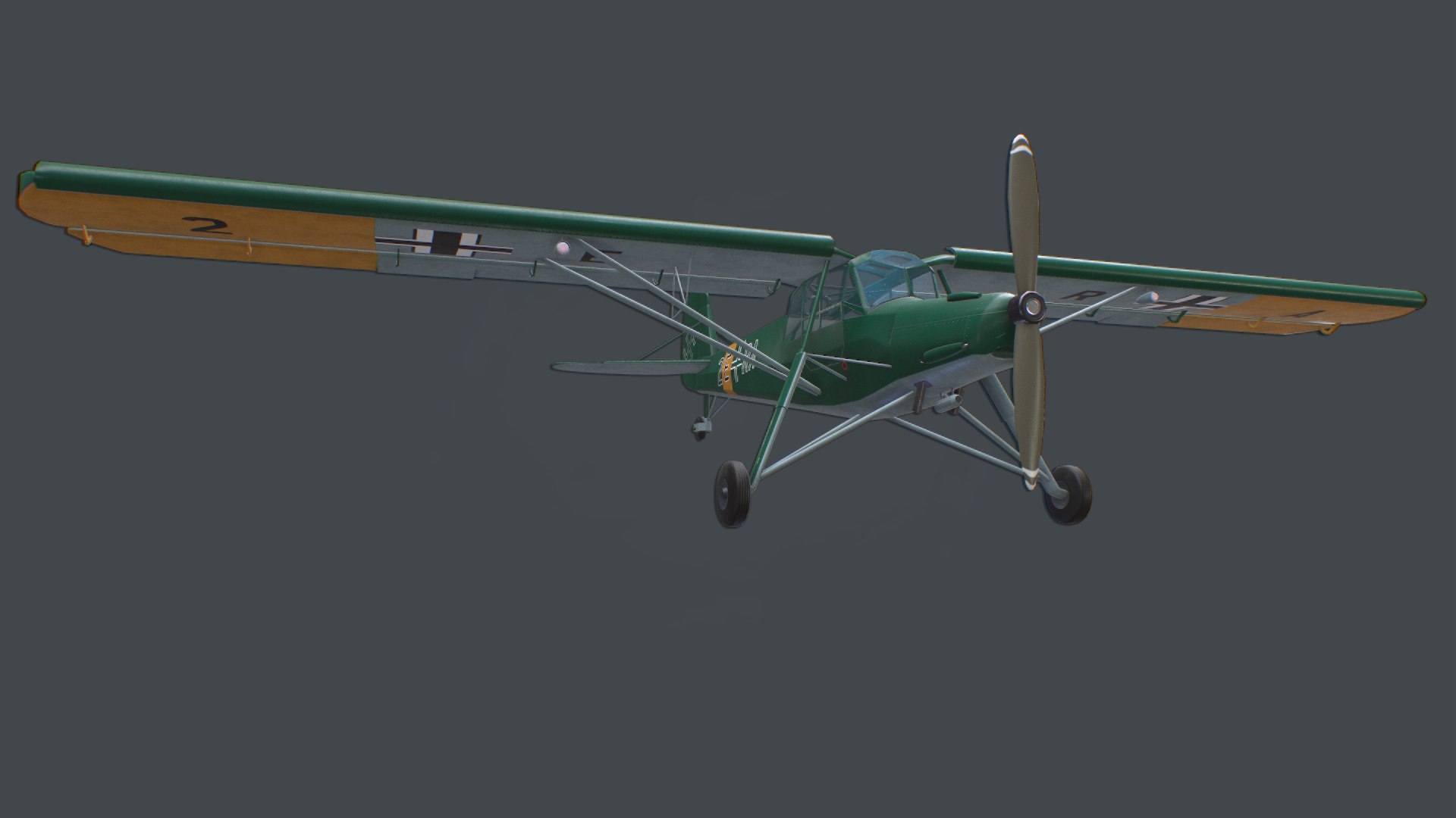 Fieseler Fi 156 Storch 3D Model - TurboSquid 1456810