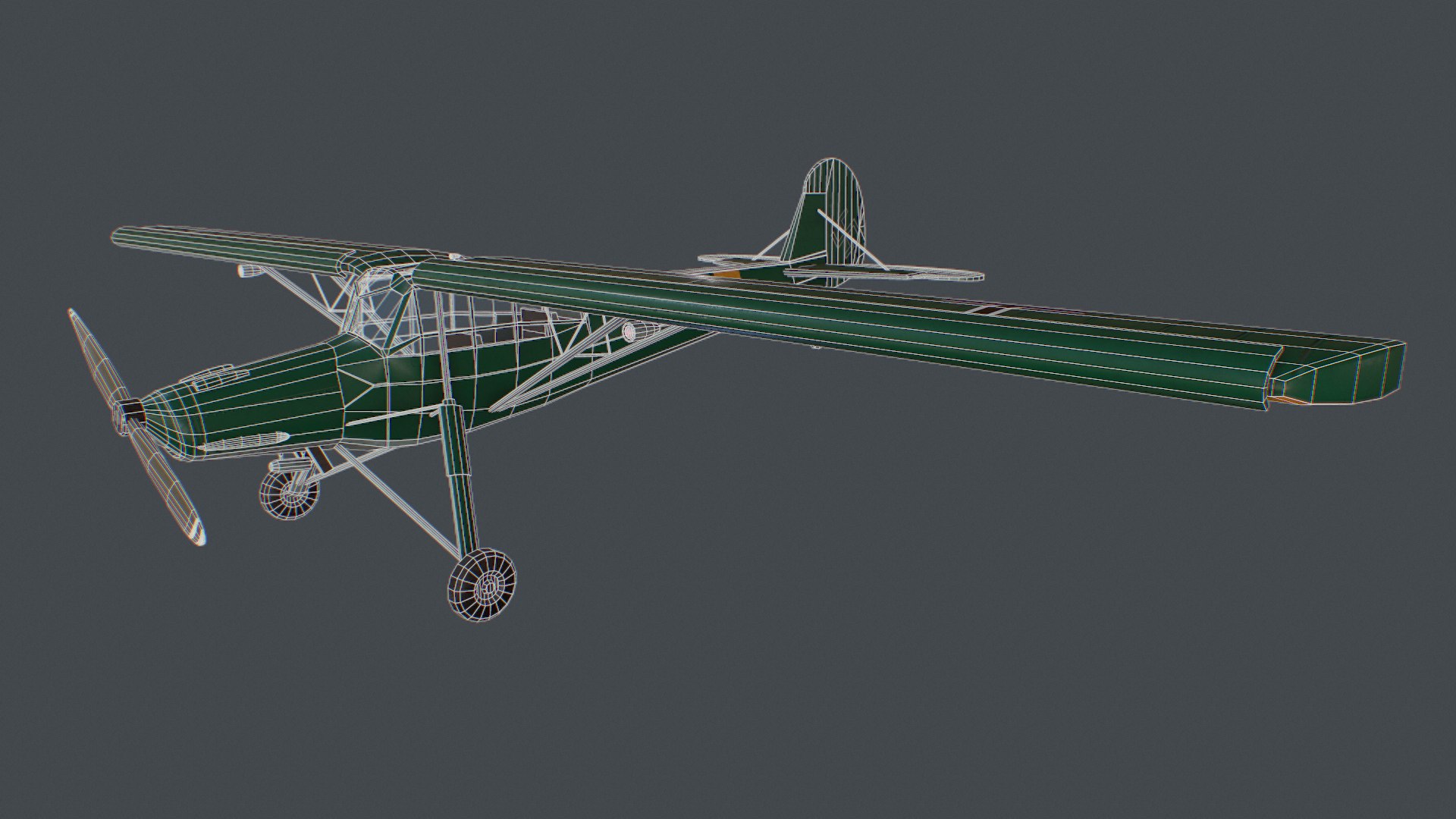 Fieseler fi 156 storch 3D model - TurboSquid 1456810