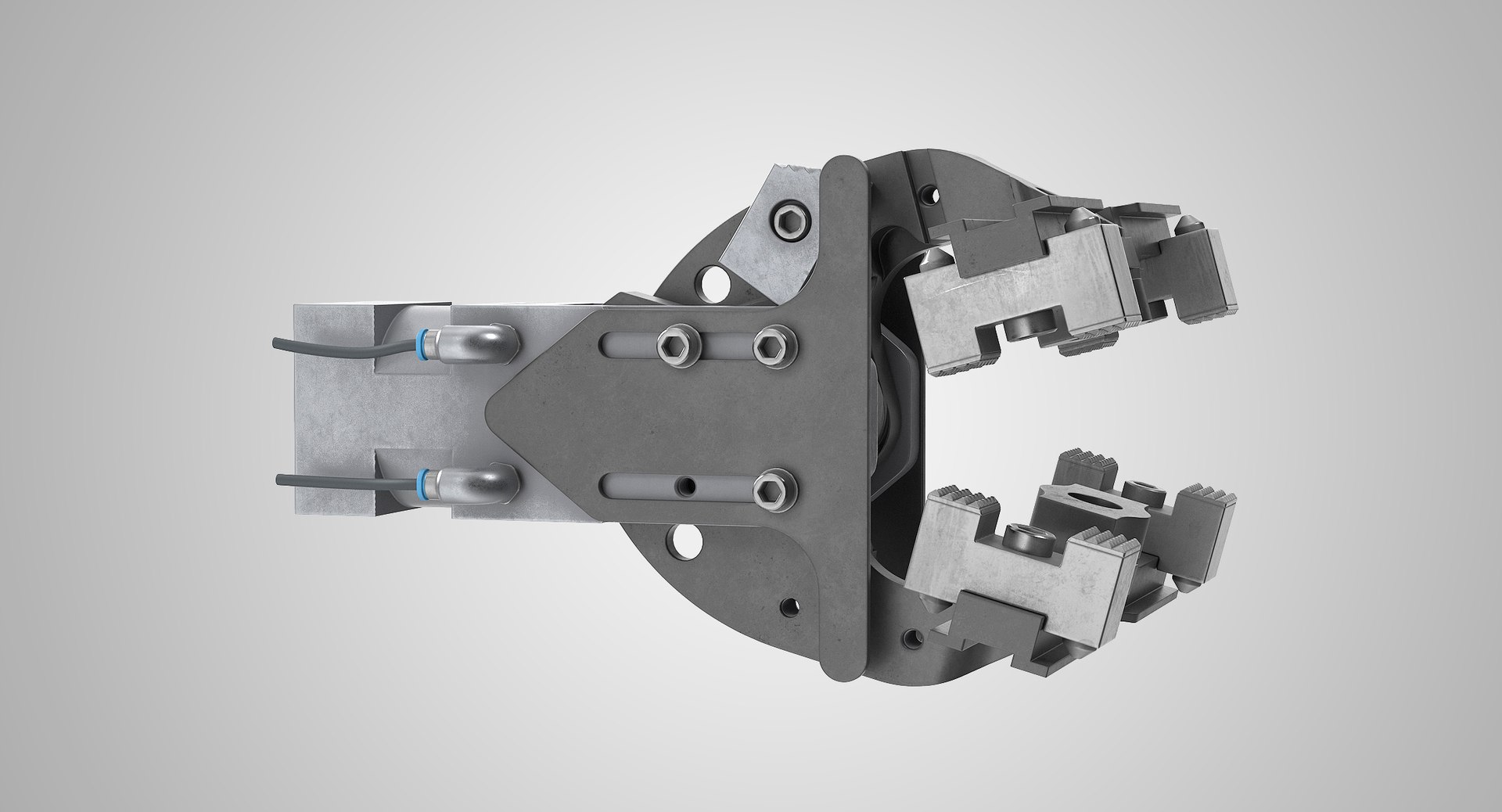 3D Wide Heavy Robotic Gripper Model - TurboSquid 2287132