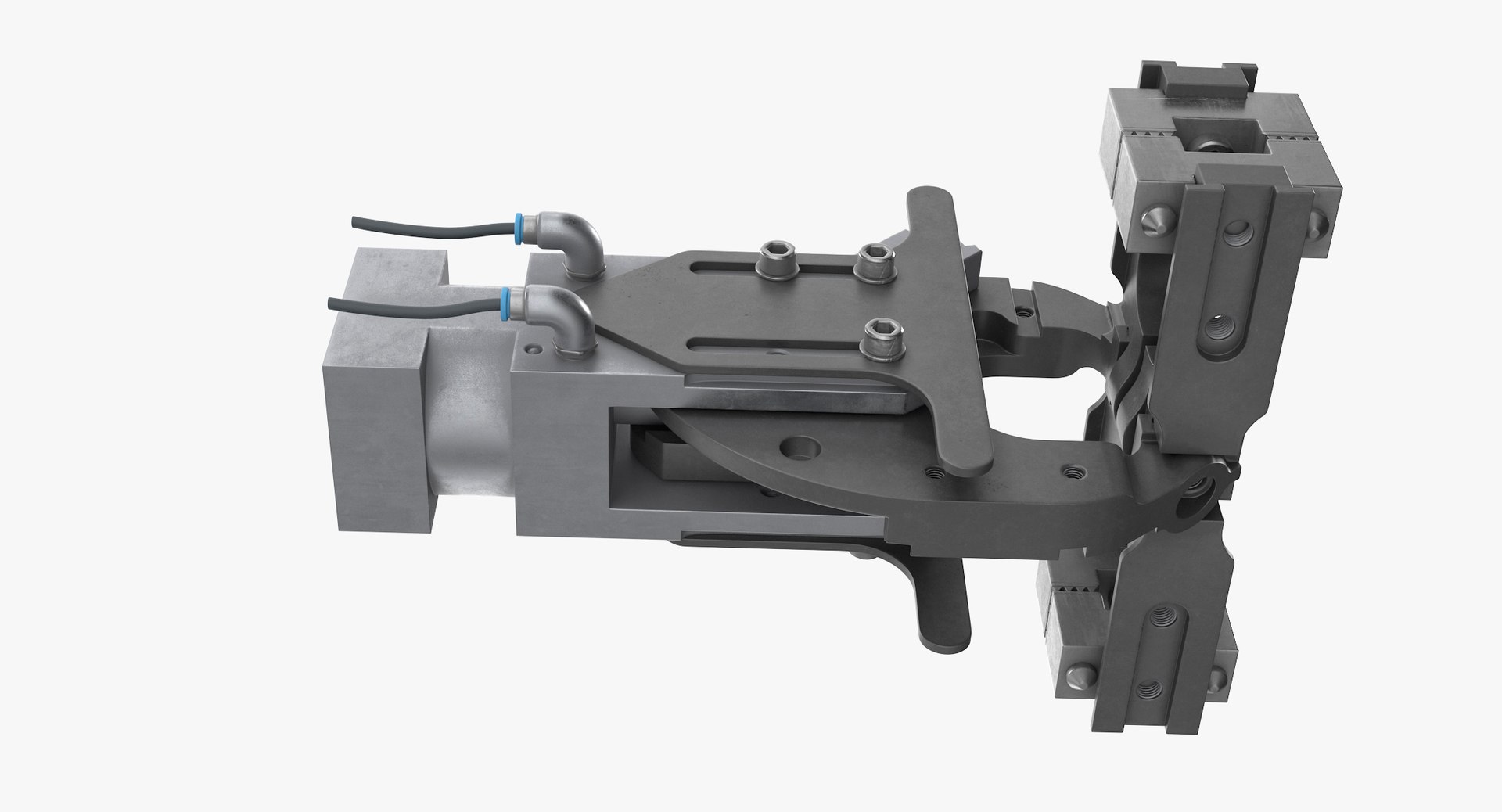 3D Wide Heavy Robotic Gripper Model - TurboSquid 2287132