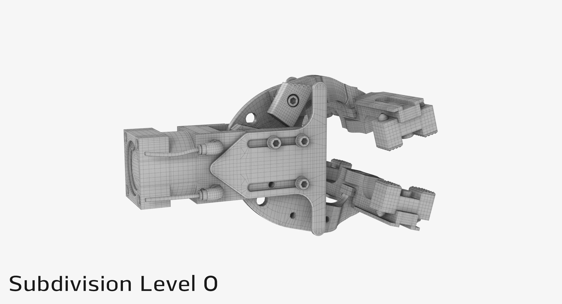 3D Wide Heavy Robotic Gripper Model - TurboSquid 2287132