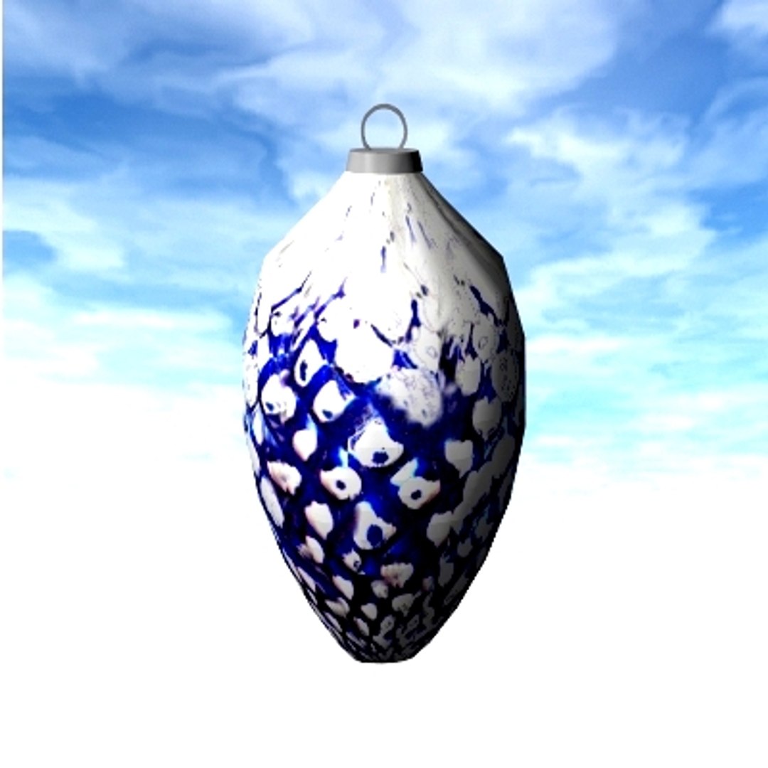 3d Model Holiday Bryce Ornament