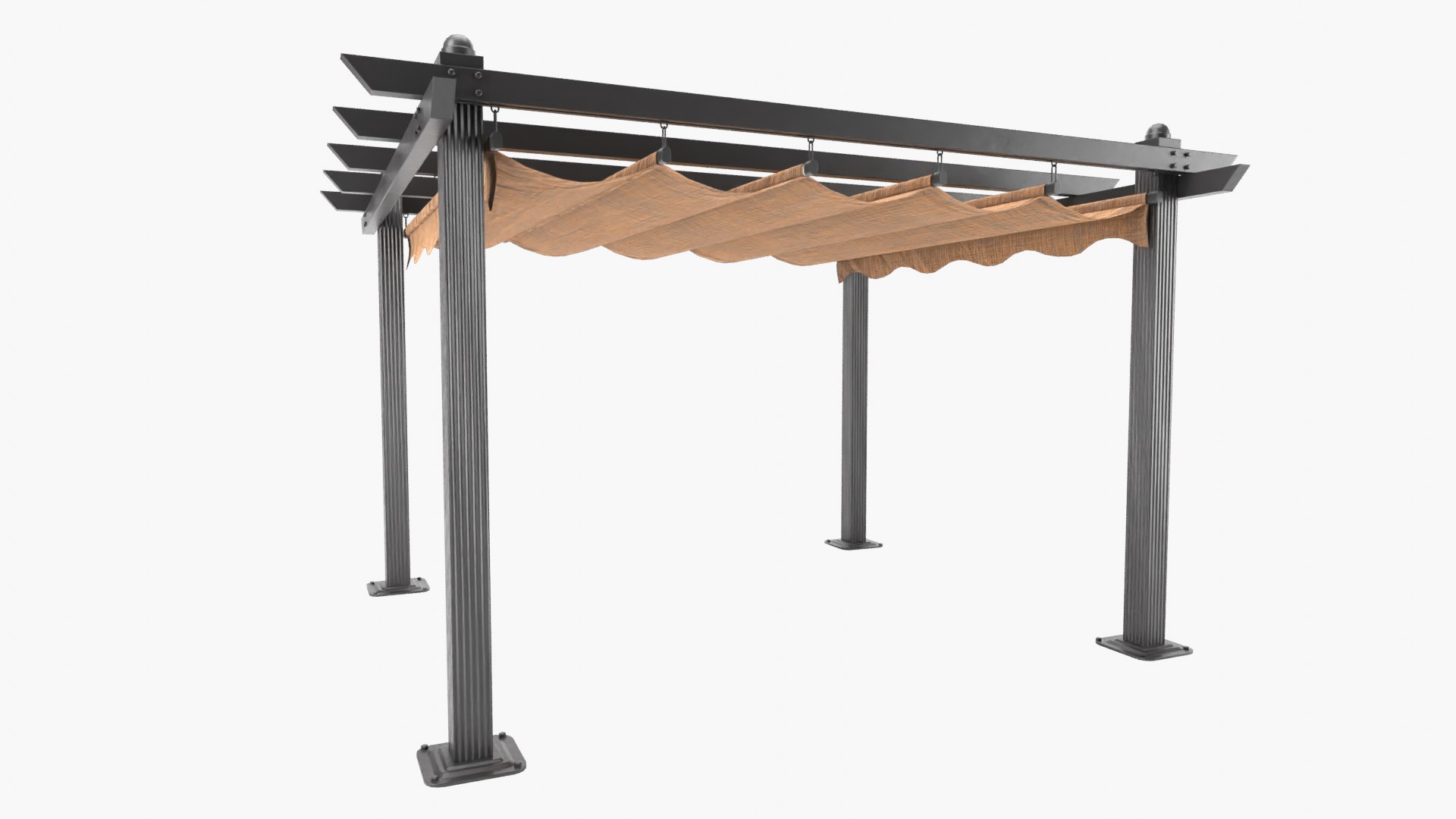3D Pergola Model - TurboSquid 2018163