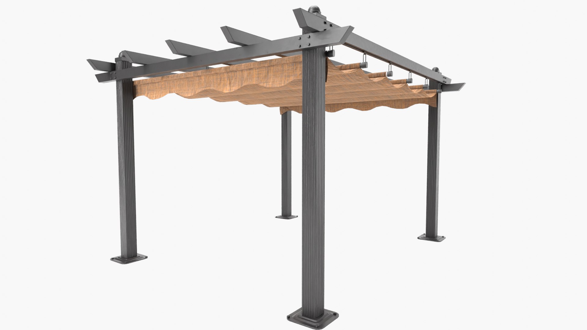 3D Pergola Model - TurboSquid 2018163