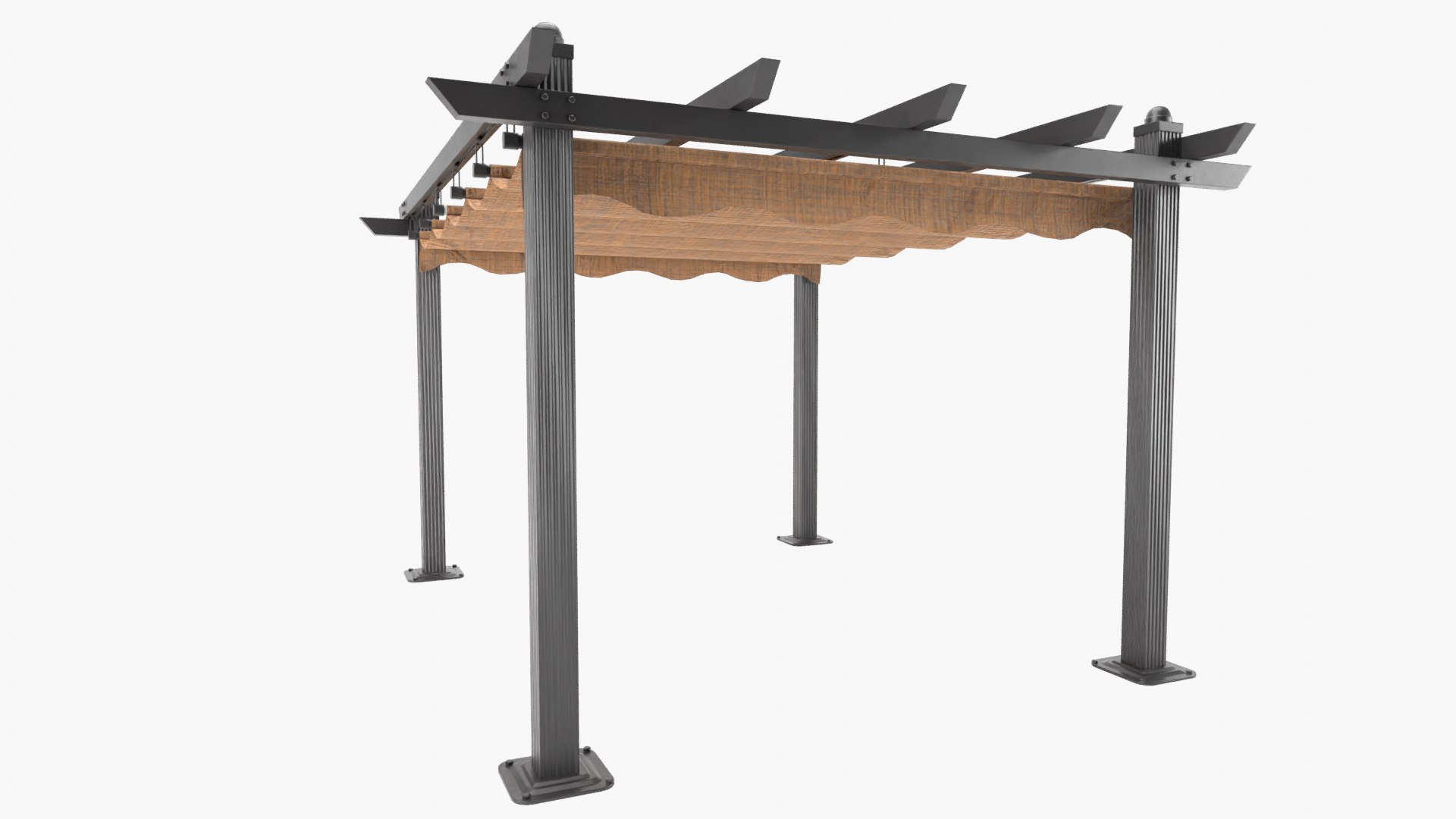 3D Pergola Model - TurboSquid 2018163