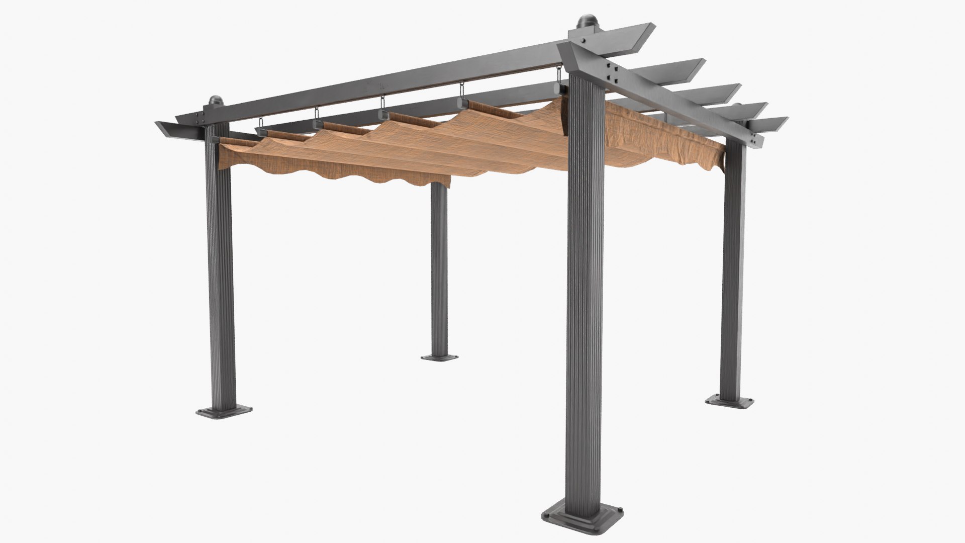 3D Pergola Model - TurboSquid 2018163