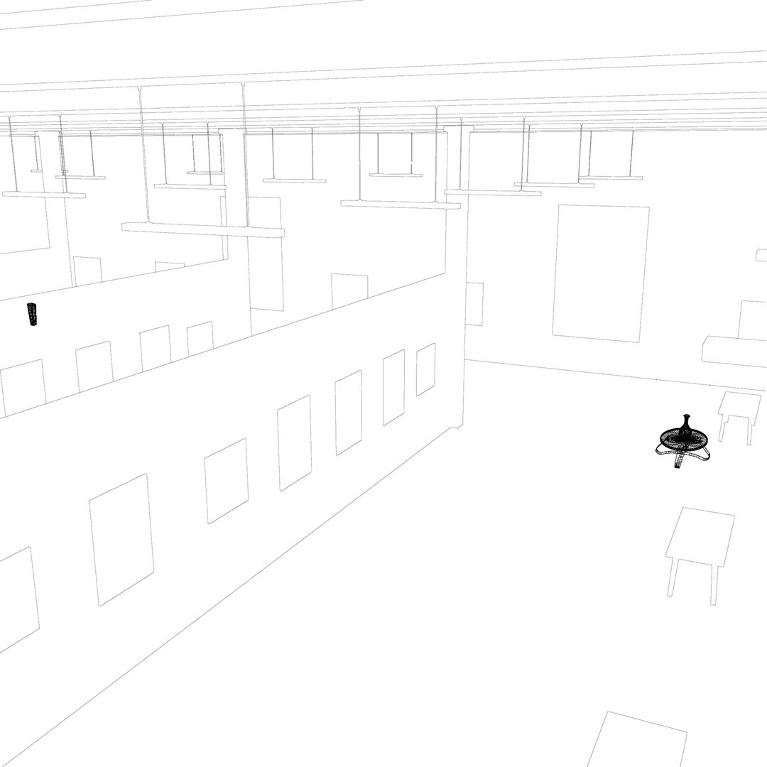3D ART GALLERY Museum Interior 3D Model - TurboSquid 2028023