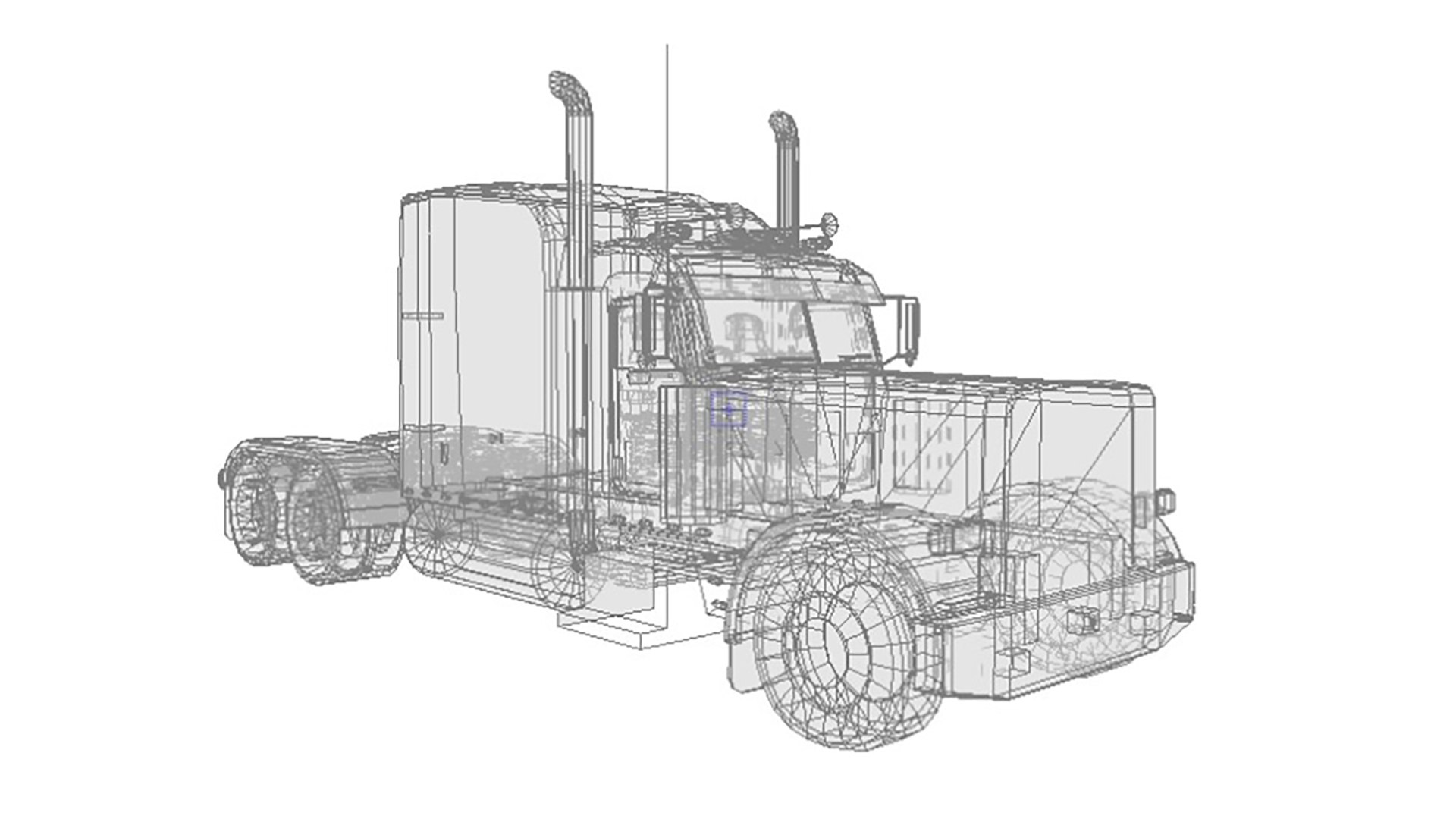 American Peterbilt Truck 3D Model - TurboSquid 2180046
