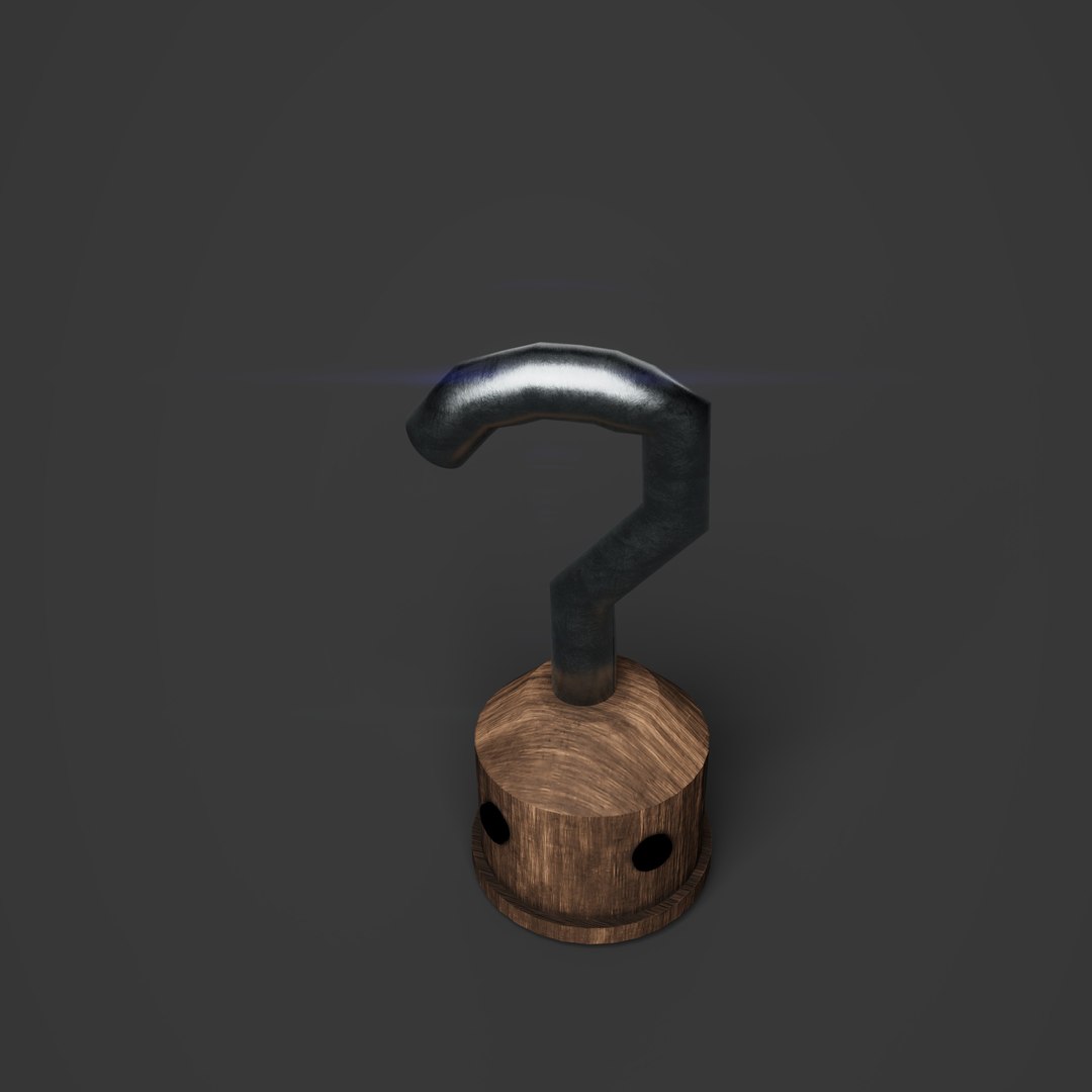 3D Pirate Hook Model - TurboSquid 2226830