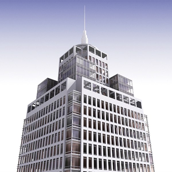 3d skyscraper model