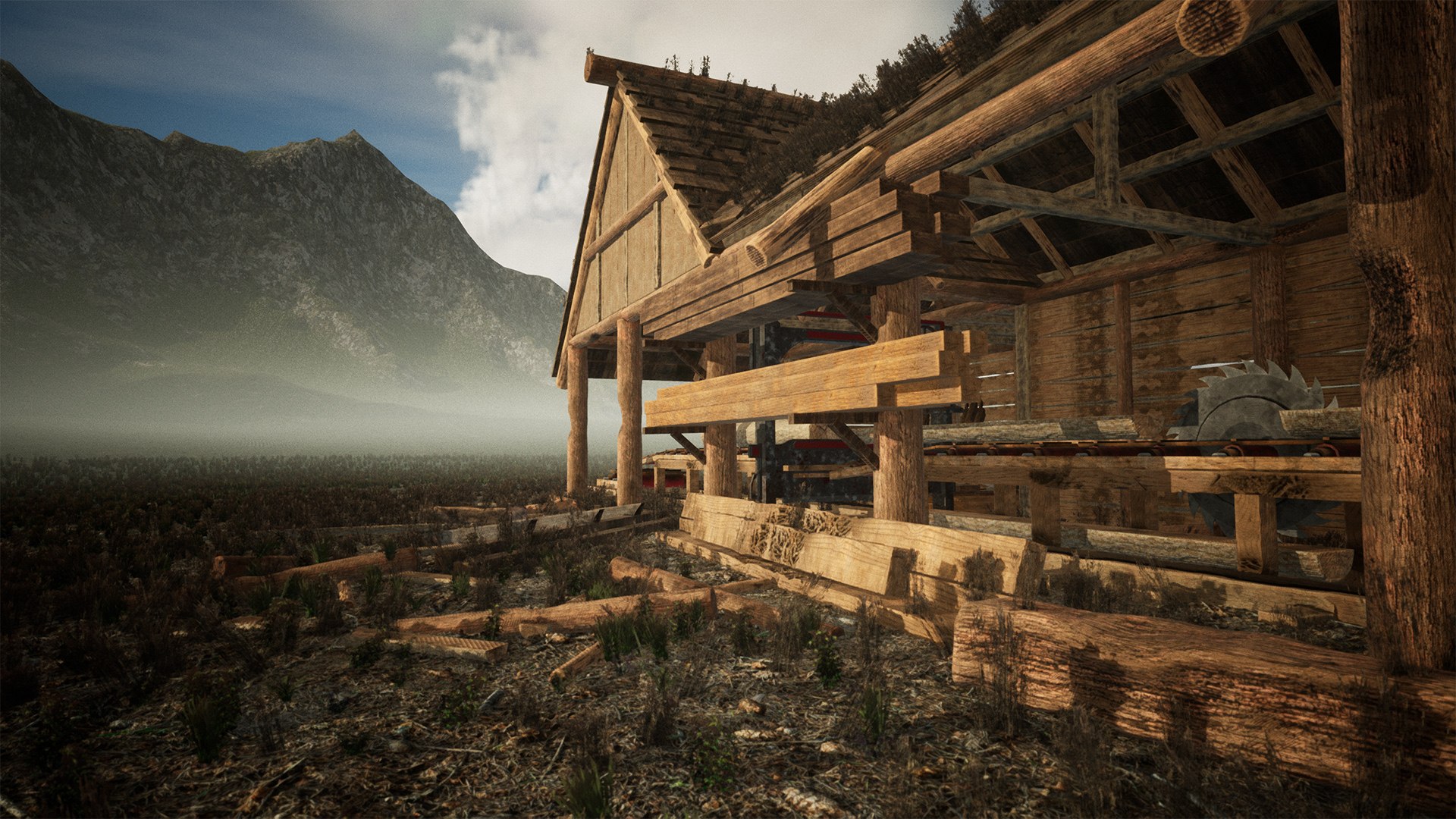 Lumber Mill 37 Assets 3D Model - TurboSquid 2112015