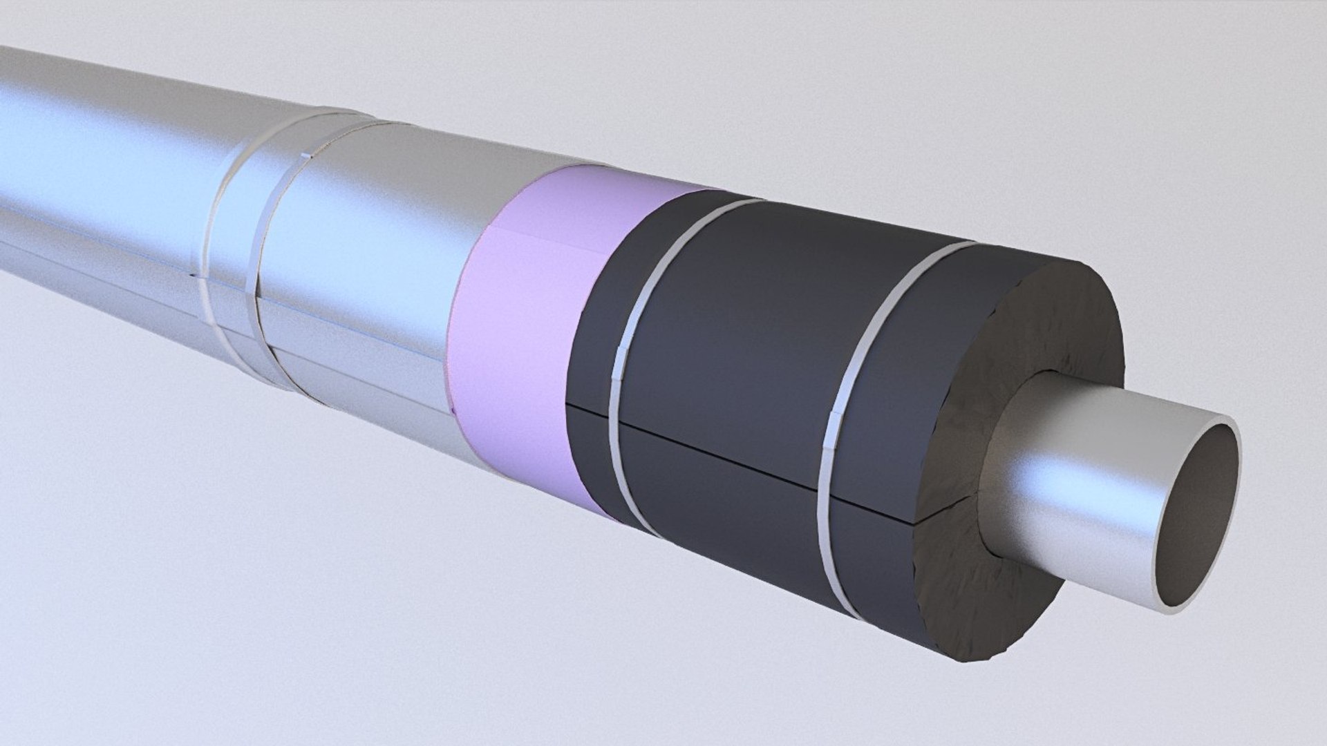 Pipe Insulation 3D Model - TurboSquid 1529230