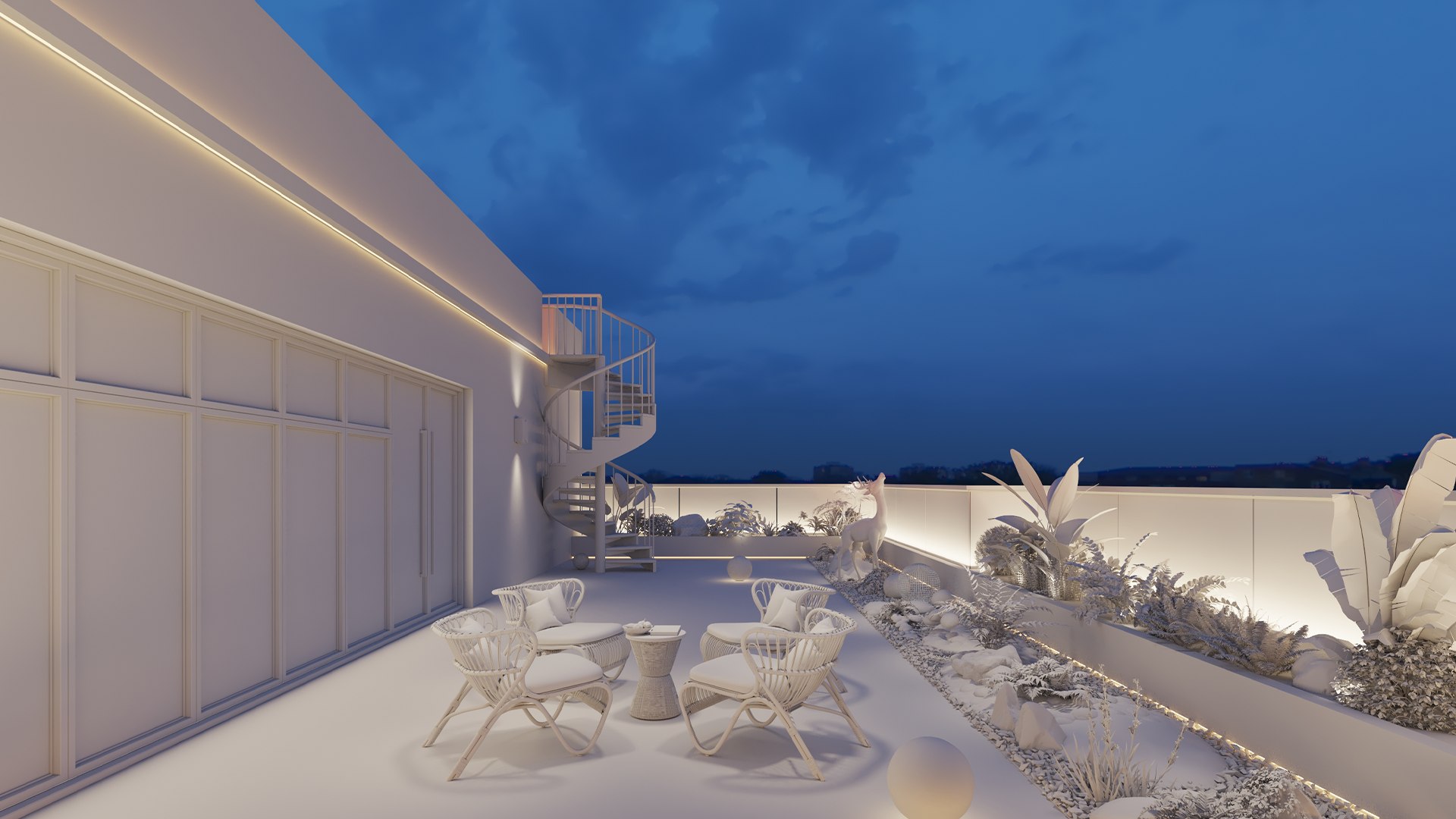Modern Terrace 3D Model - TurboSquid 2244935