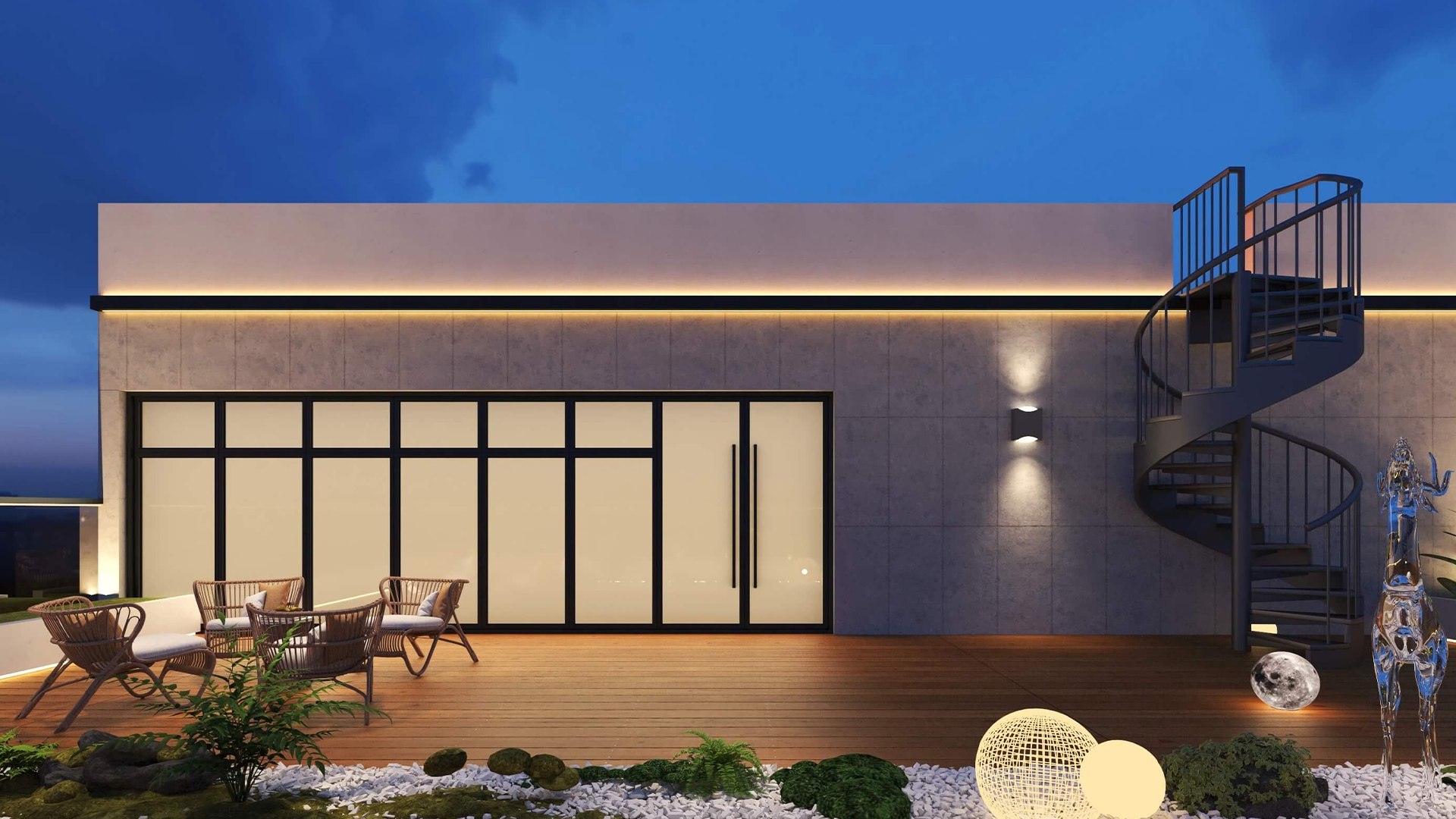 Modern Terrace 3D Model - TurboSquid 2244935