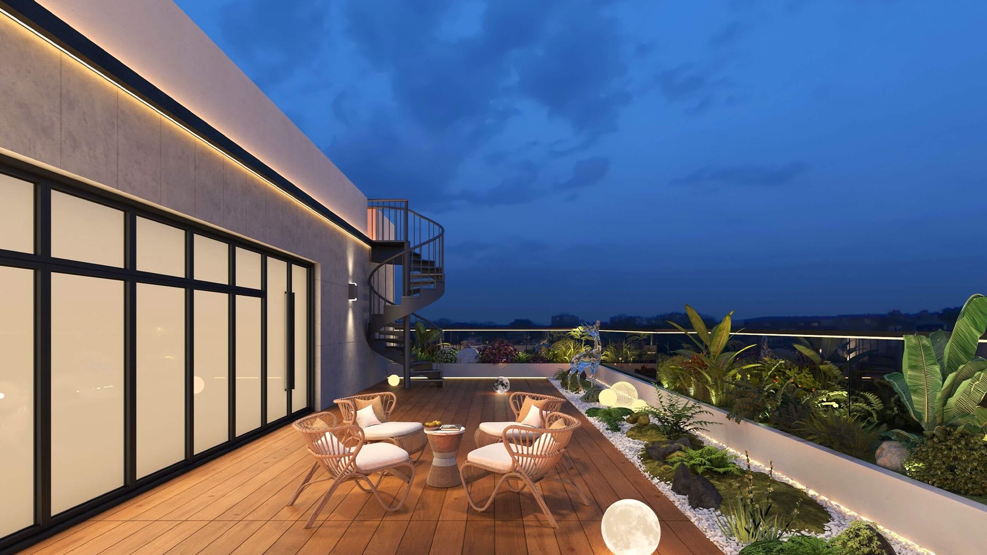 Modern Terrace 3D Model - TurboSquid 2244935