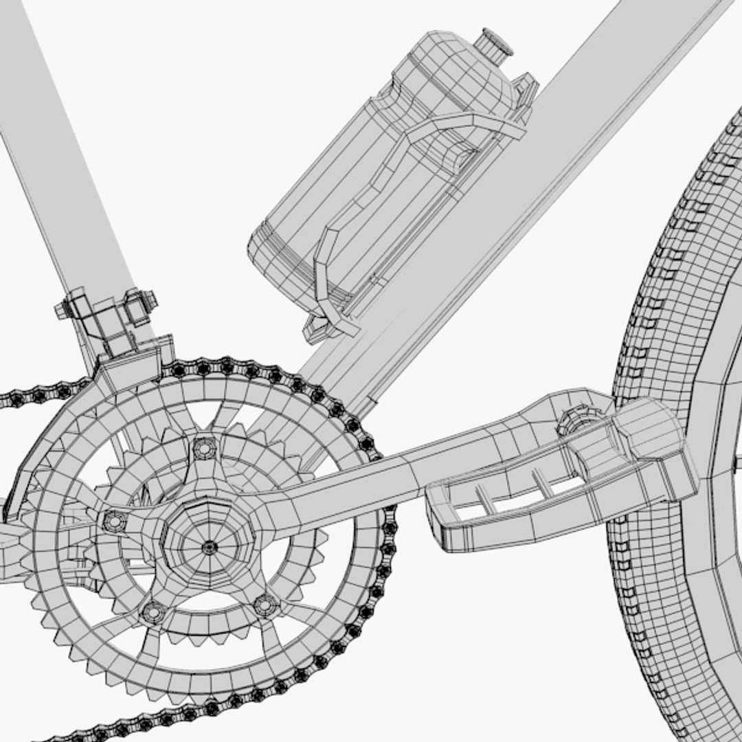 Maya Realistic Racing Bicycle