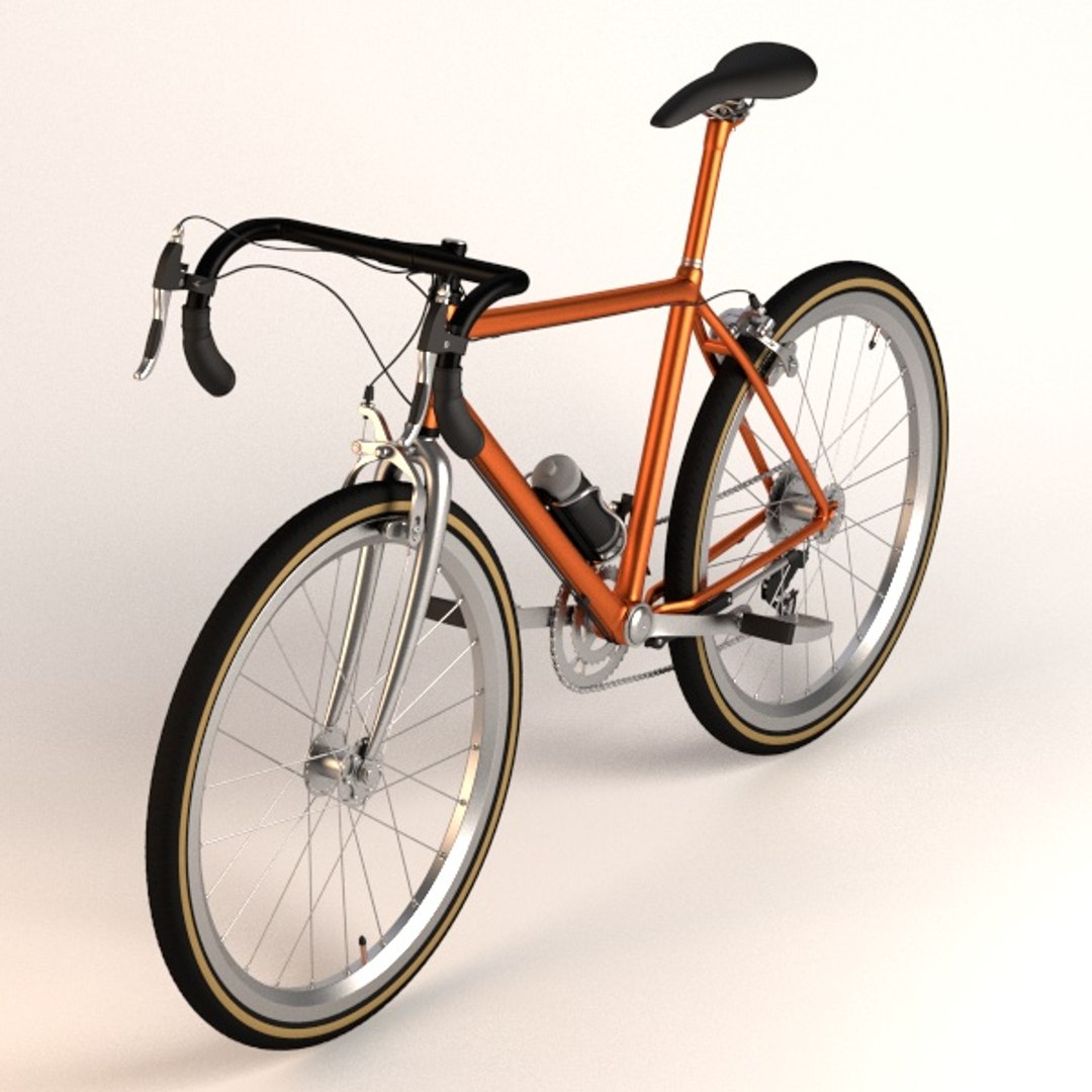 Maya Realistic Racing Bicycle