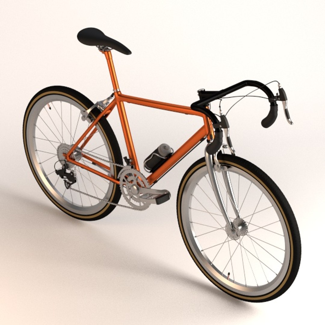 Maya Realistic Racing Bicycle