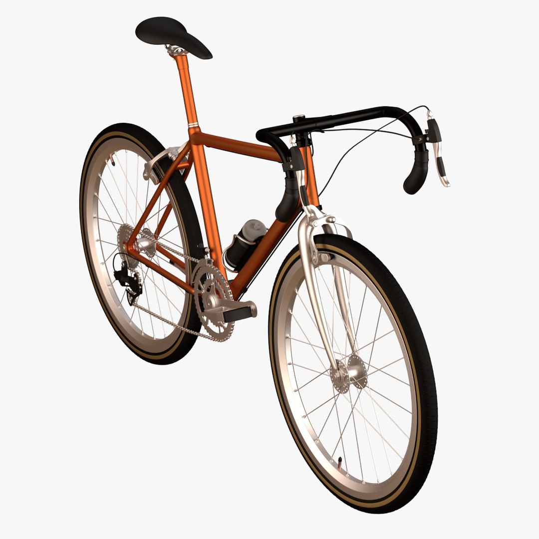 Maya Realistic Racing Bicycle