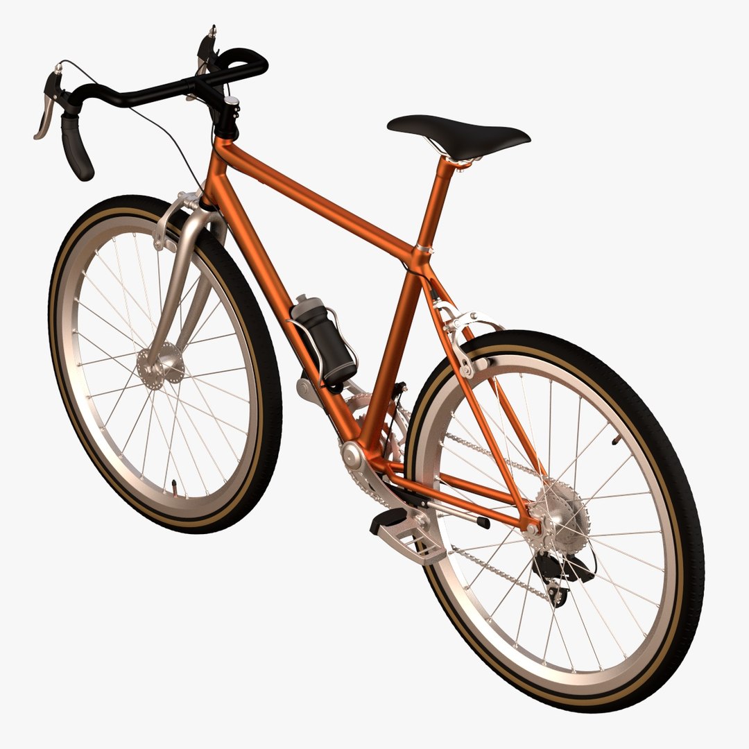 Maya Realistic Racing Bicycle