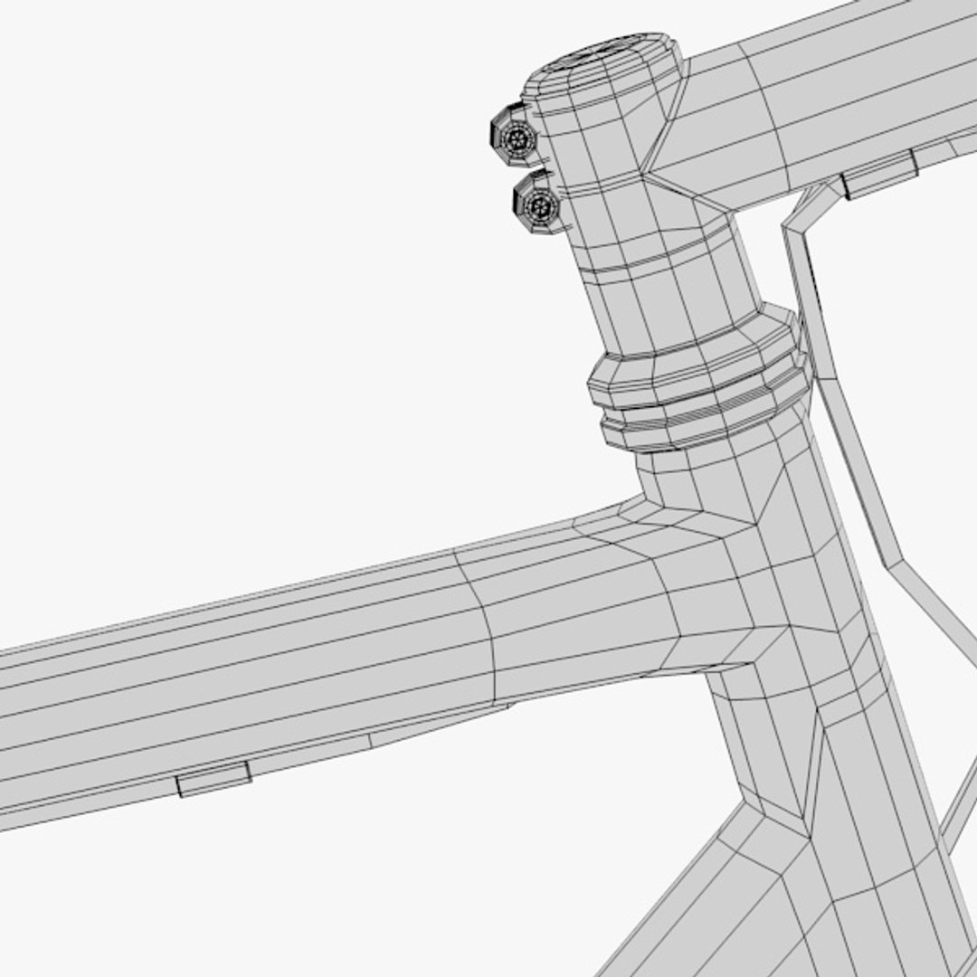 Maya Realistic Racing Bicycle