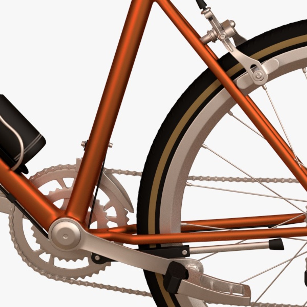 Maya Realistic Racing Bicycle