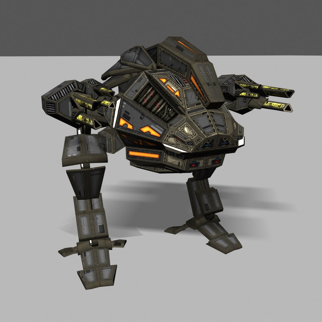 3d Model Assault Mech