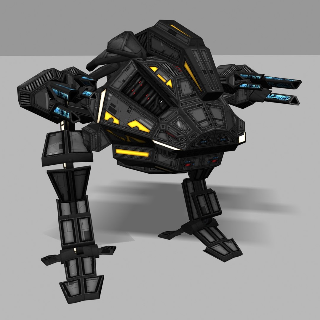 3d Model Assault Mech