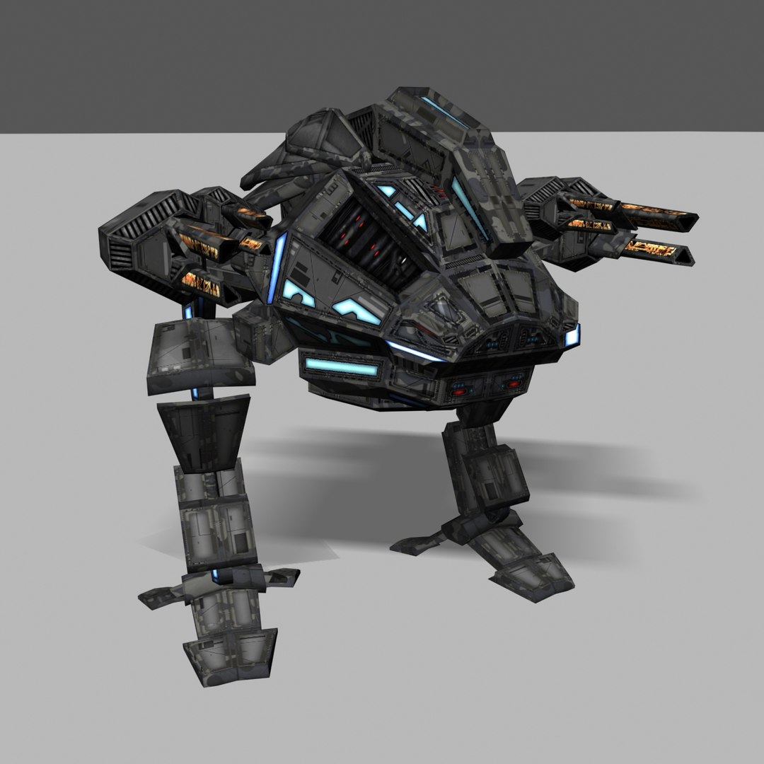 3d Model Assault Mech