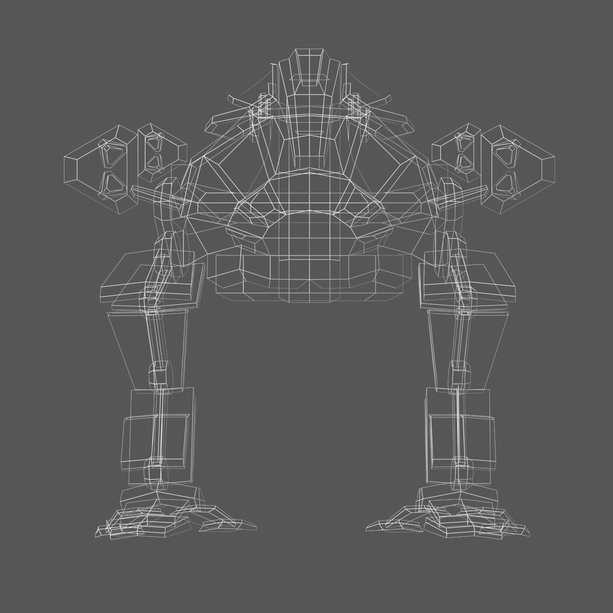 3d Model Assault Mech