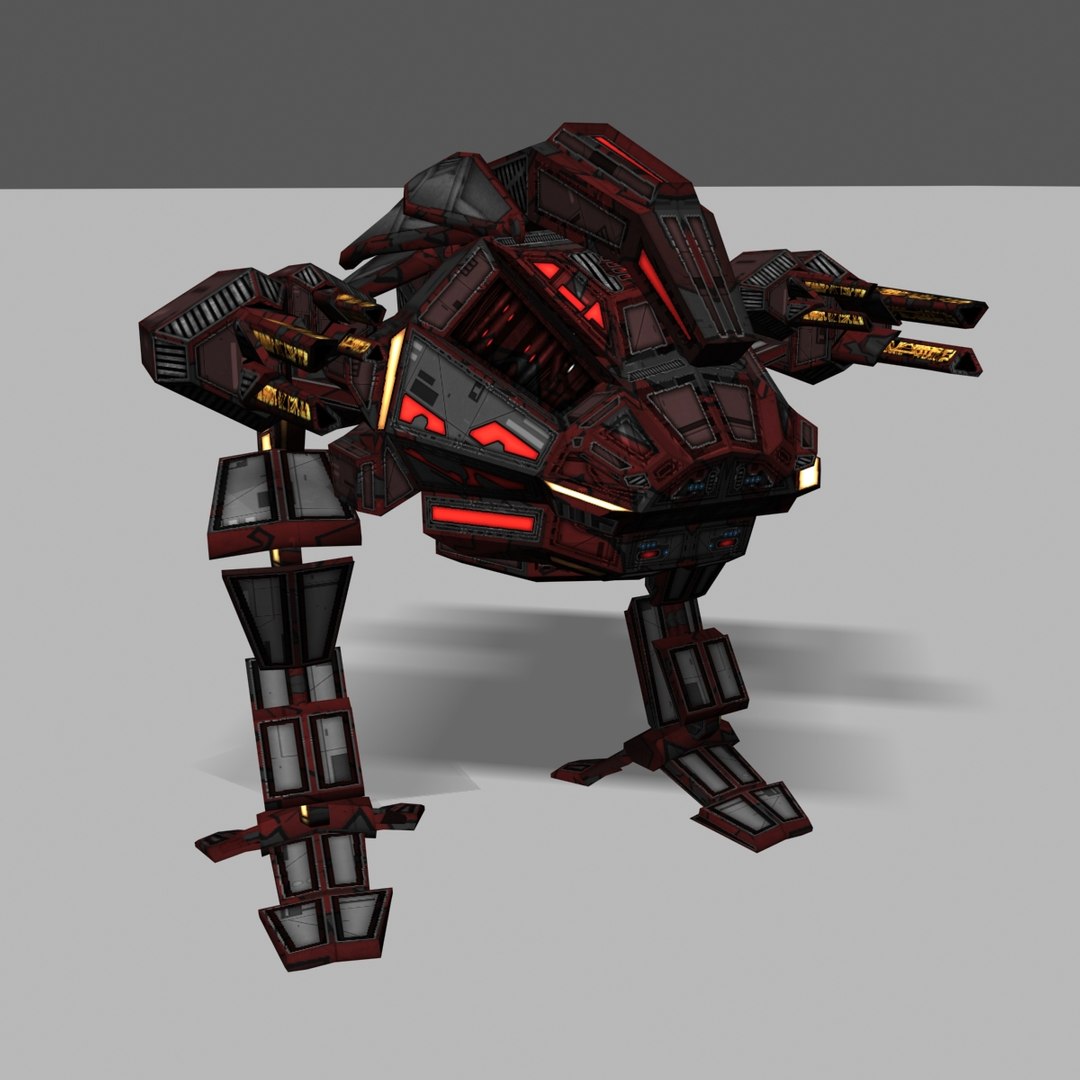 3d Model Assault Mech