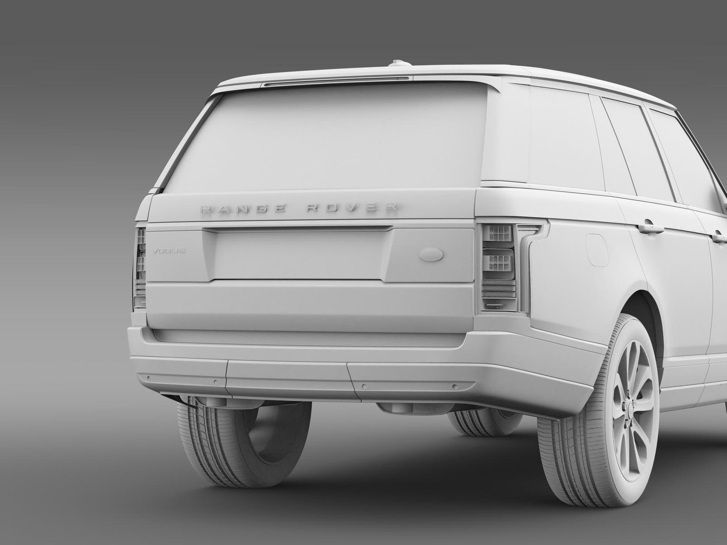3dsmax Range Rover Autobiography Black