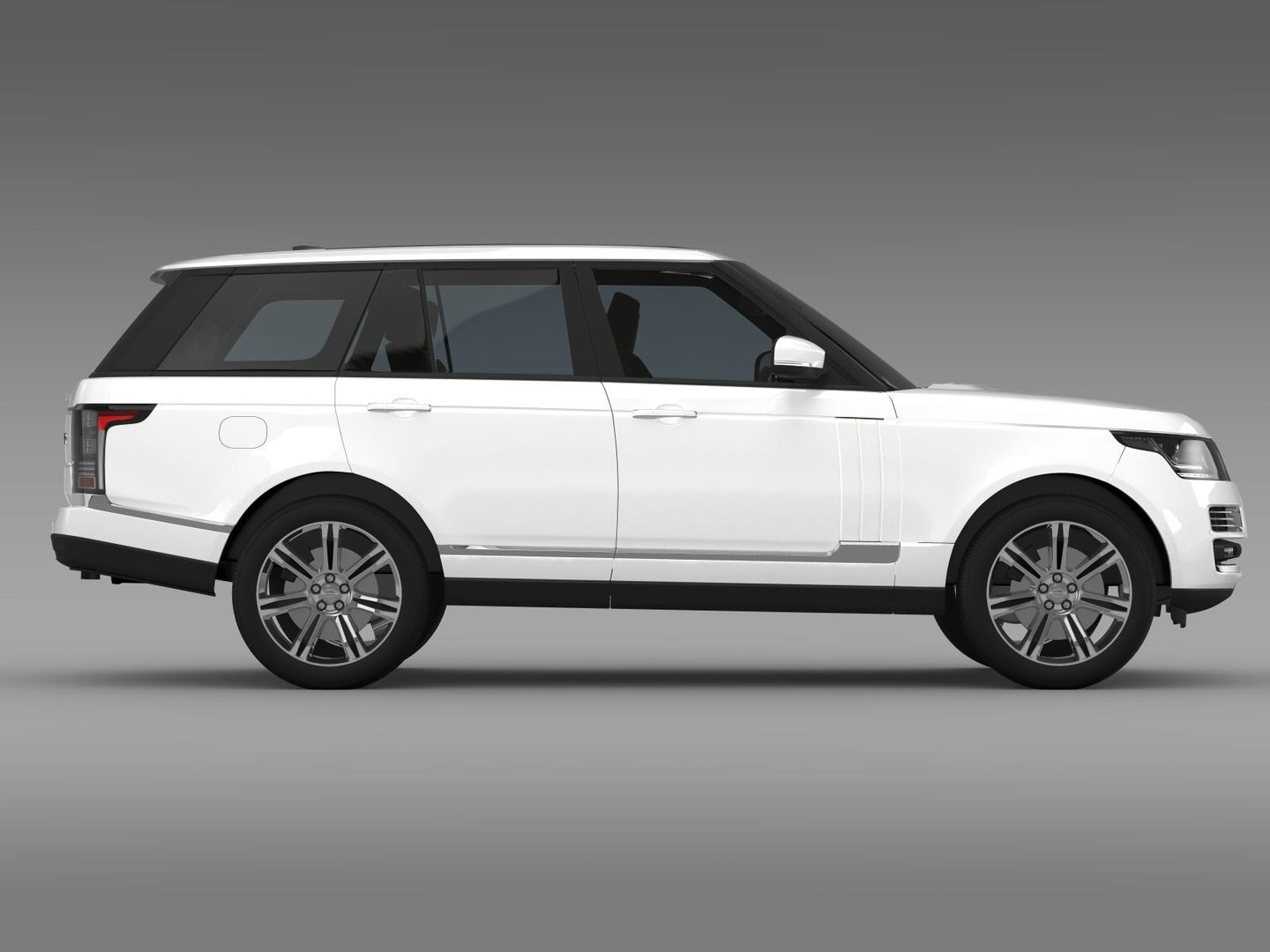 3dsmax Range Rover Autobiography Black