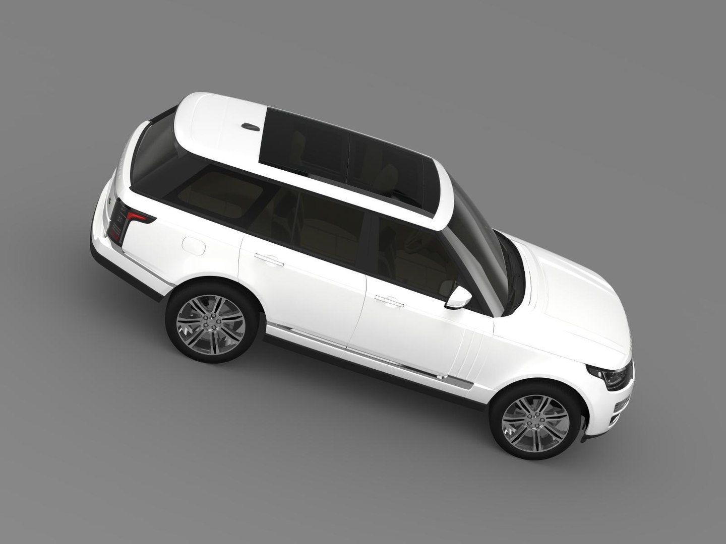 3dsmax Range Rover Autobiography Black