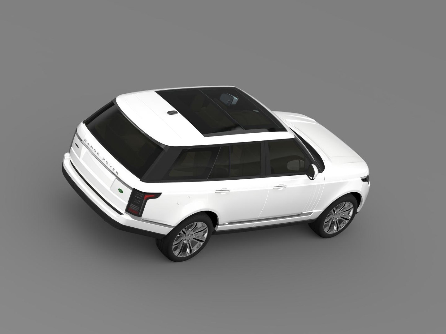 3dsmax Range Rover Autobiography Black