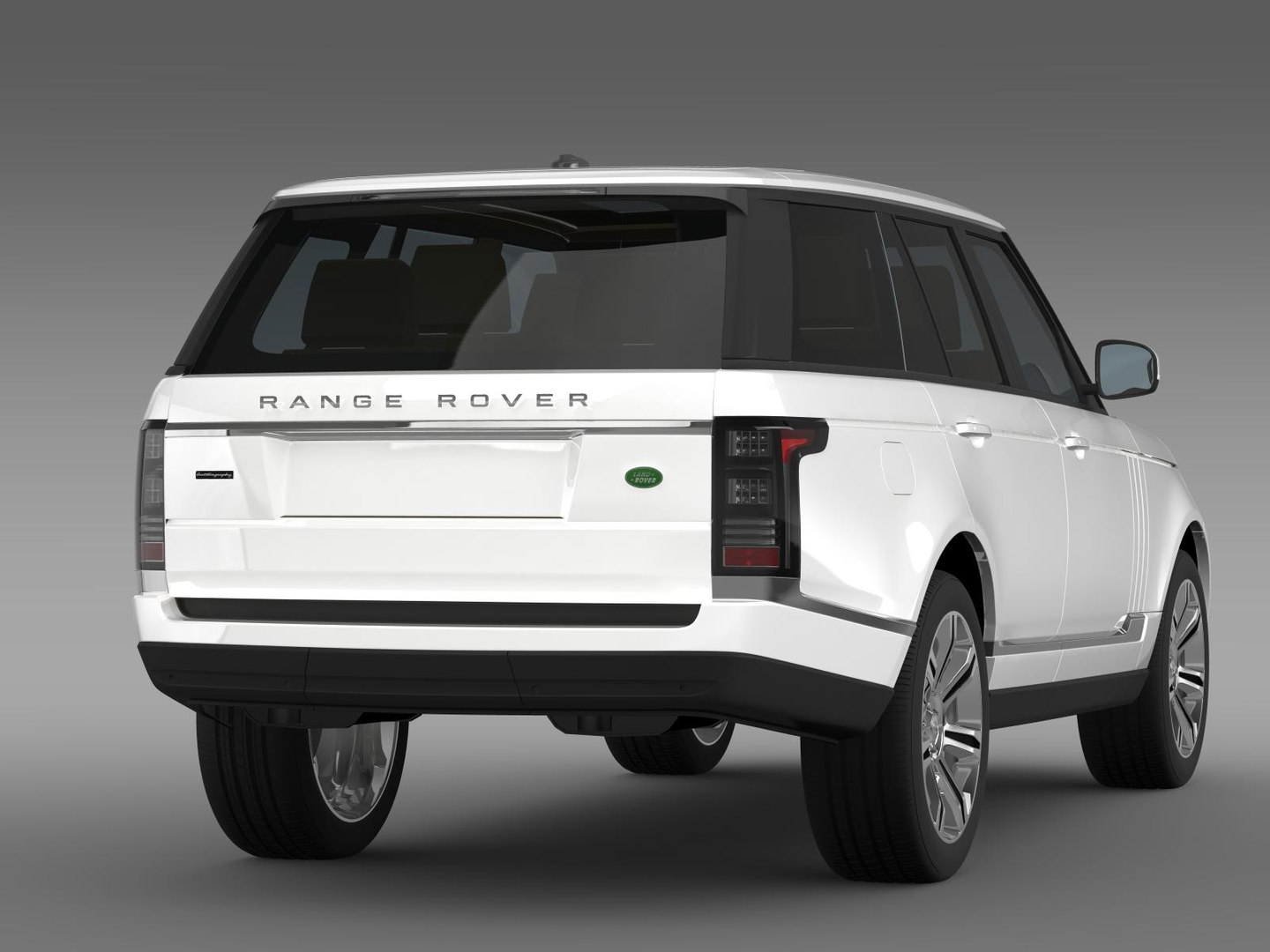 3dsmax Range Rover Autobiography Black