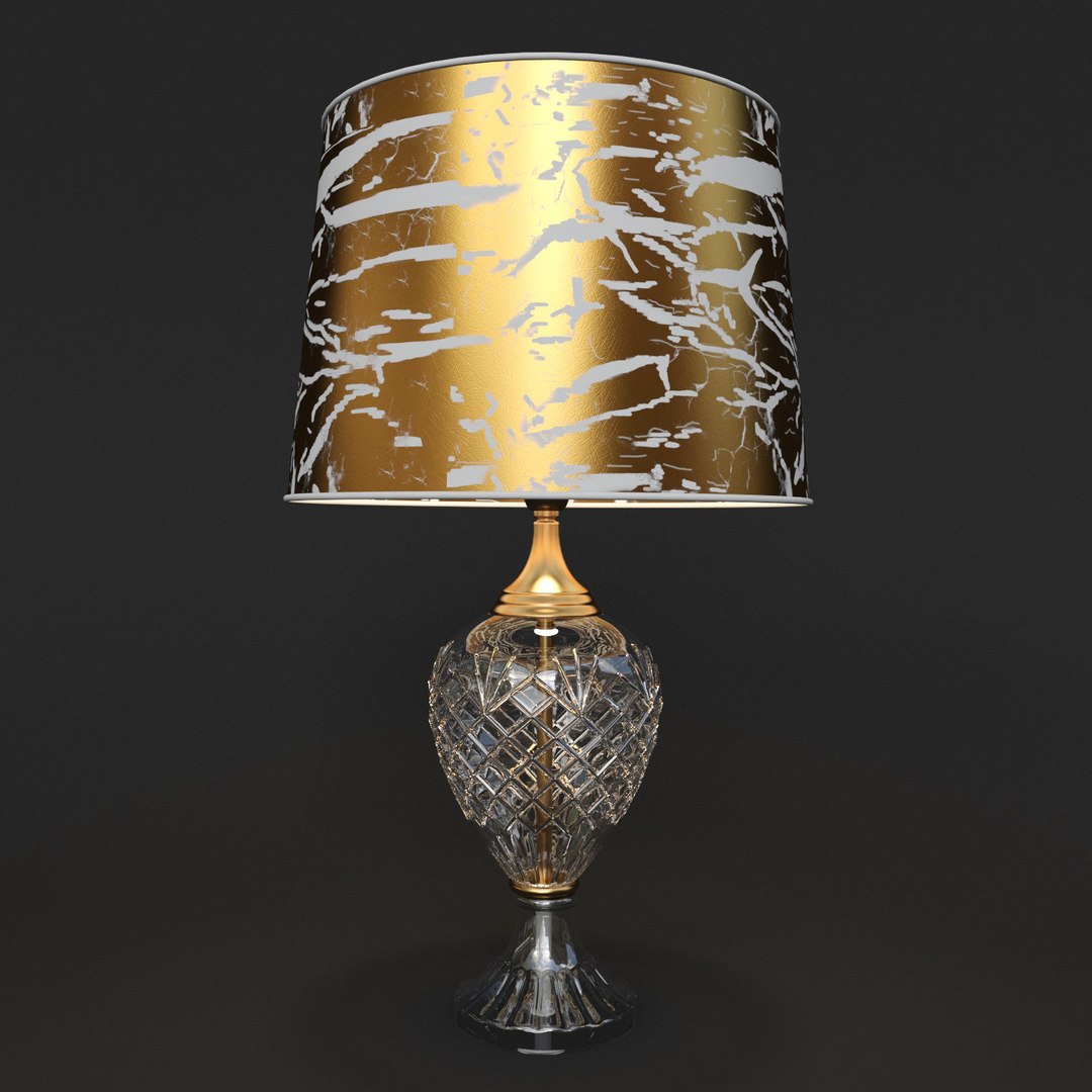 Table Lamp 3d Model