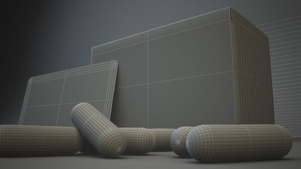 Drug pack blister 3D model - TurboSquid 1247822