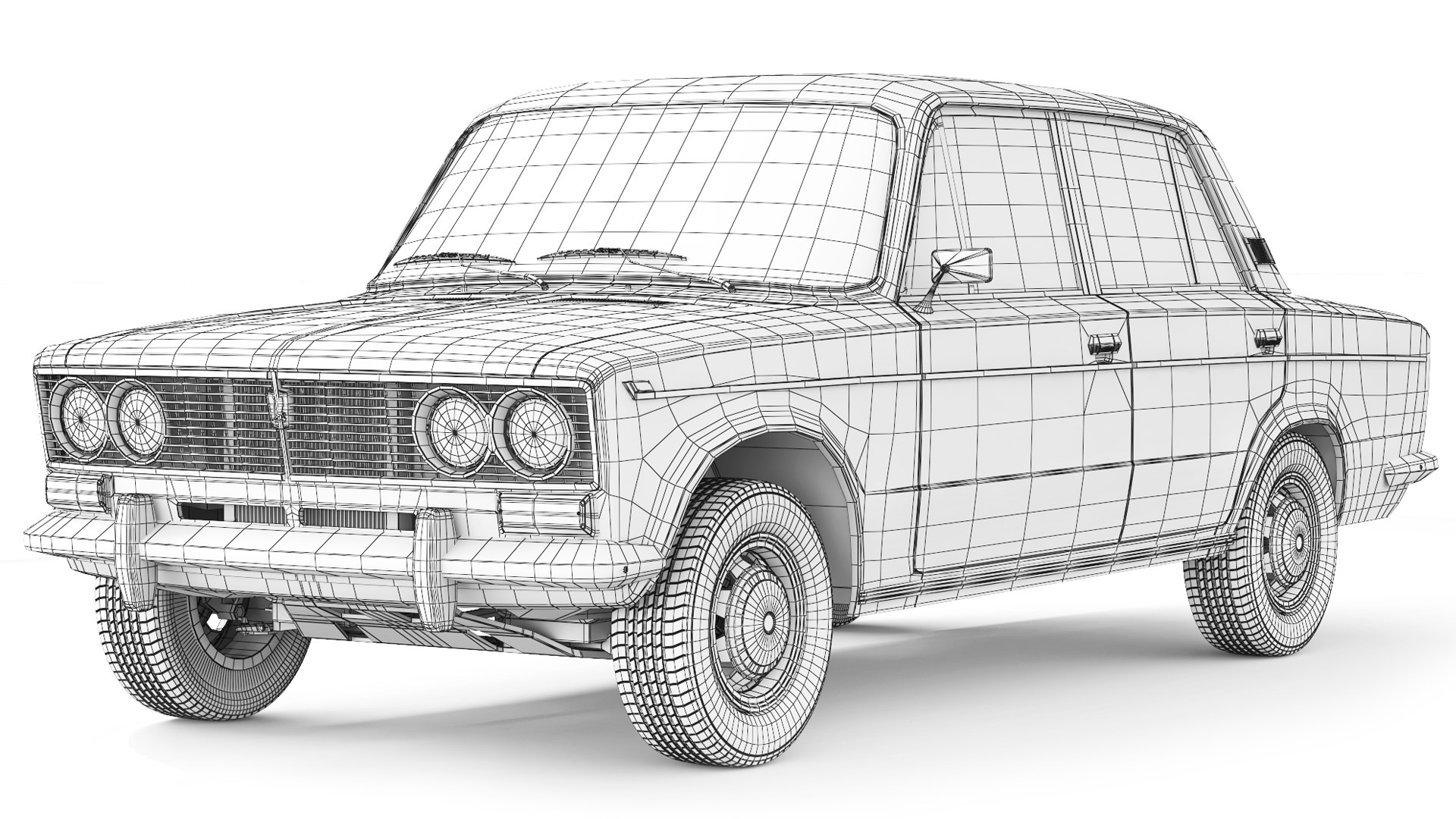 VAZ Lada 2106 19761 3D - TurboSquid 2110707