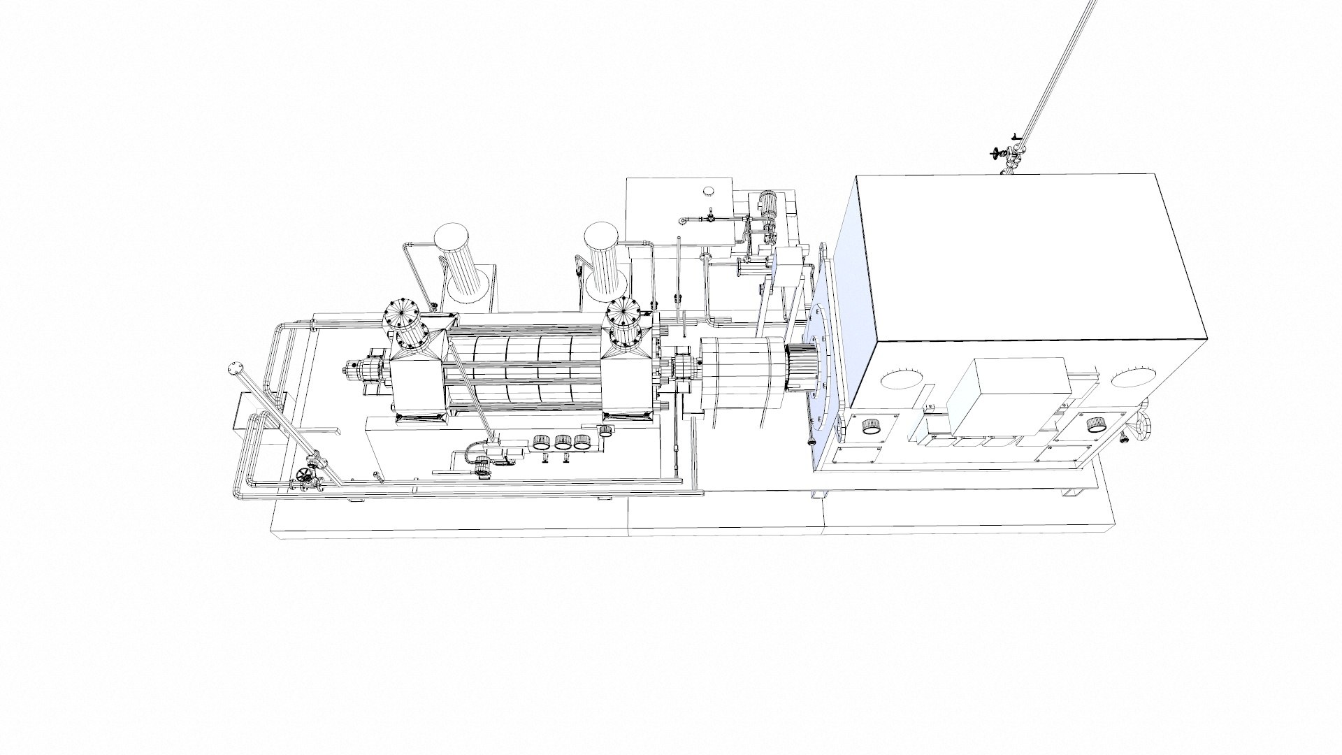 3D Model Boiler Distillation Valve Water Pump Chlorination - TurboSquid ...