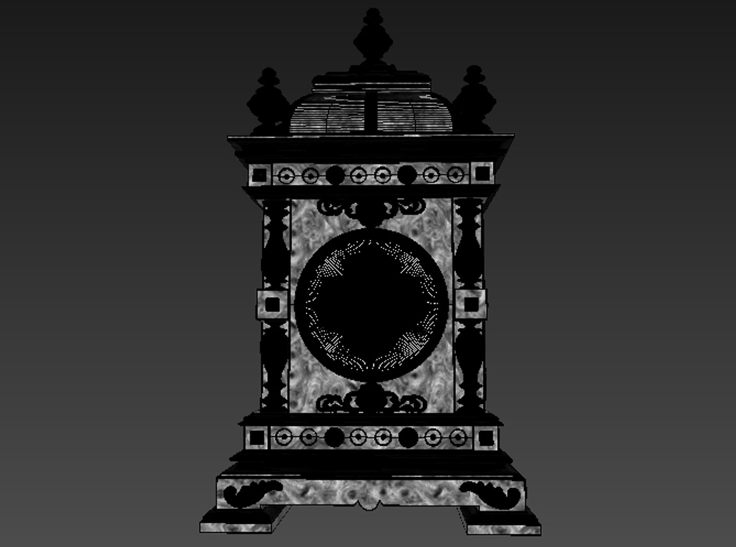 3D Antique Old Watch Clock Model - TurboSquid 1395648