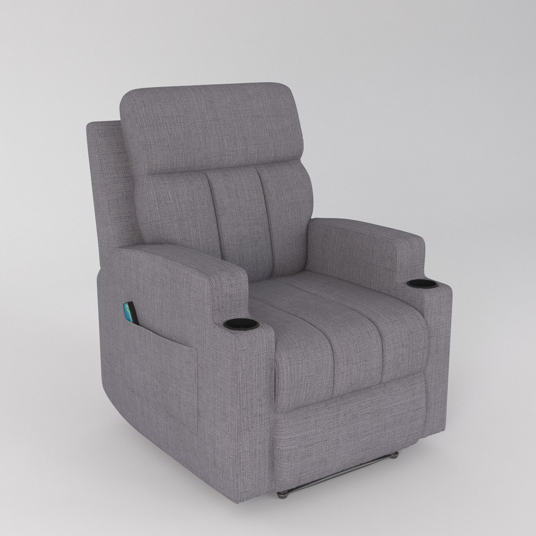 3D Comfort Chair Model - TurboSquid 2005042