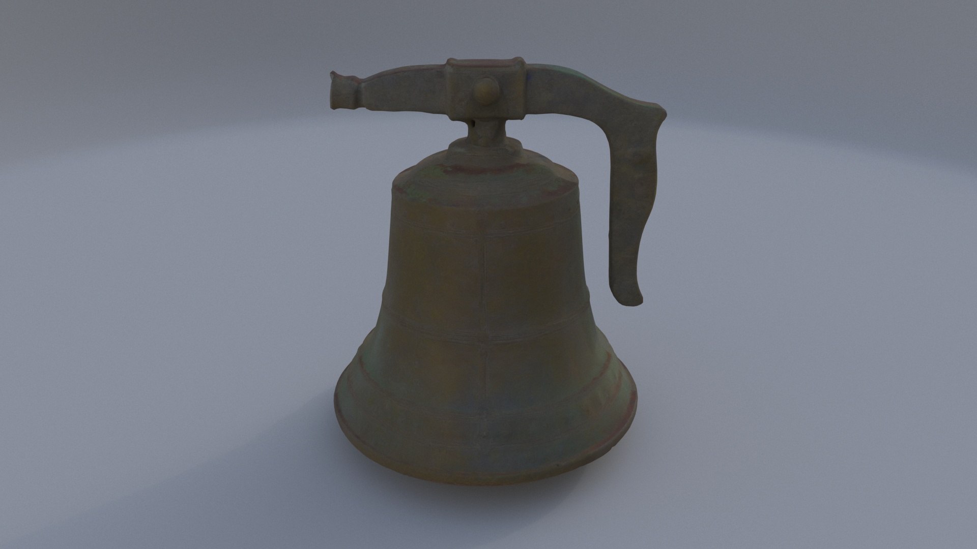 3D Bronze Church Bell Model - TurboSquid 2327220