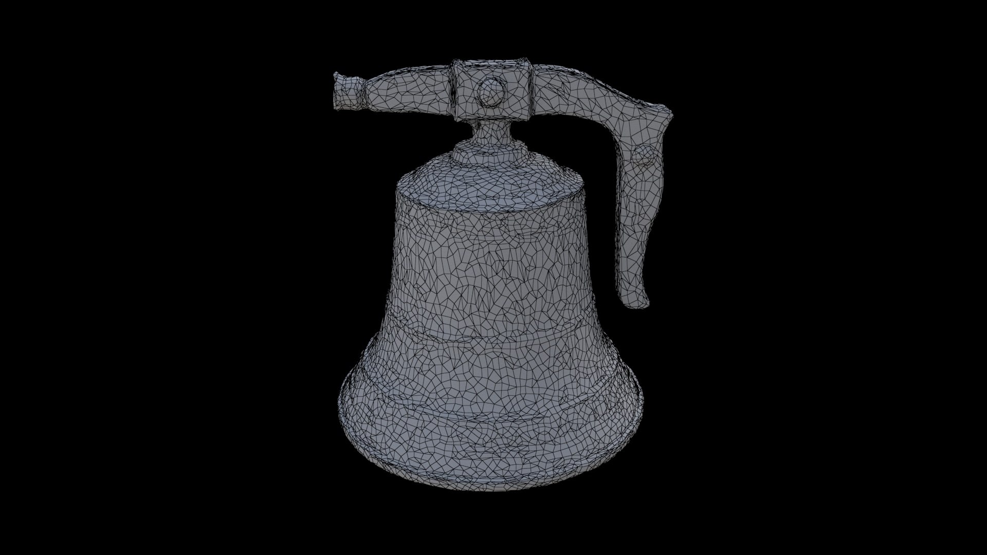 3D Bronze Church Bell Model - TurboSquid 2327220