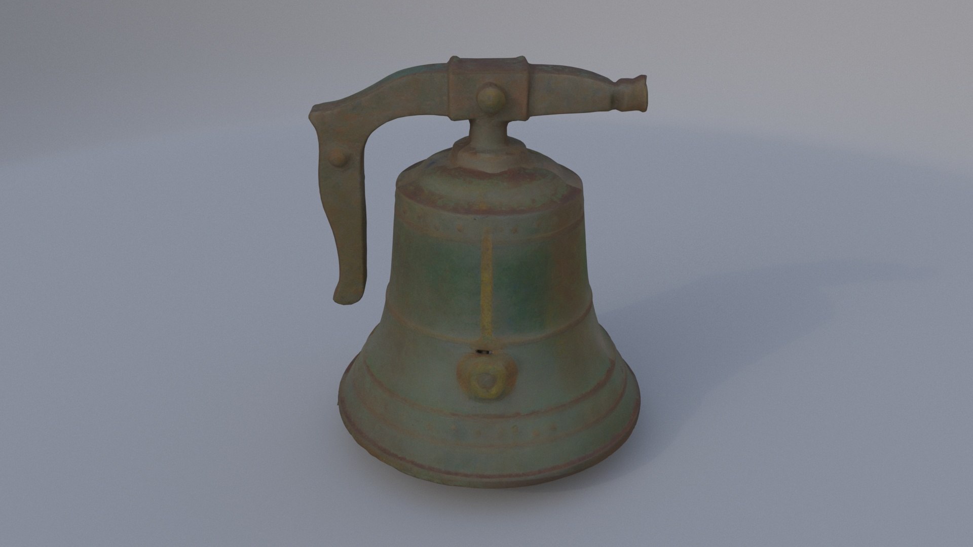 3D Bronze Church Bell Model - TurboSquid 2327220