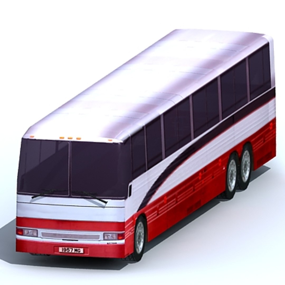 3d Model Of Bus