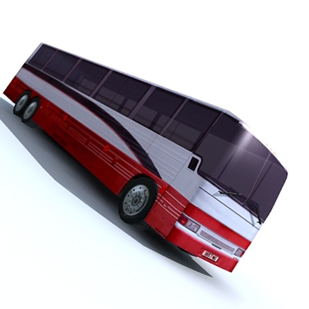 3d Model Of Bus