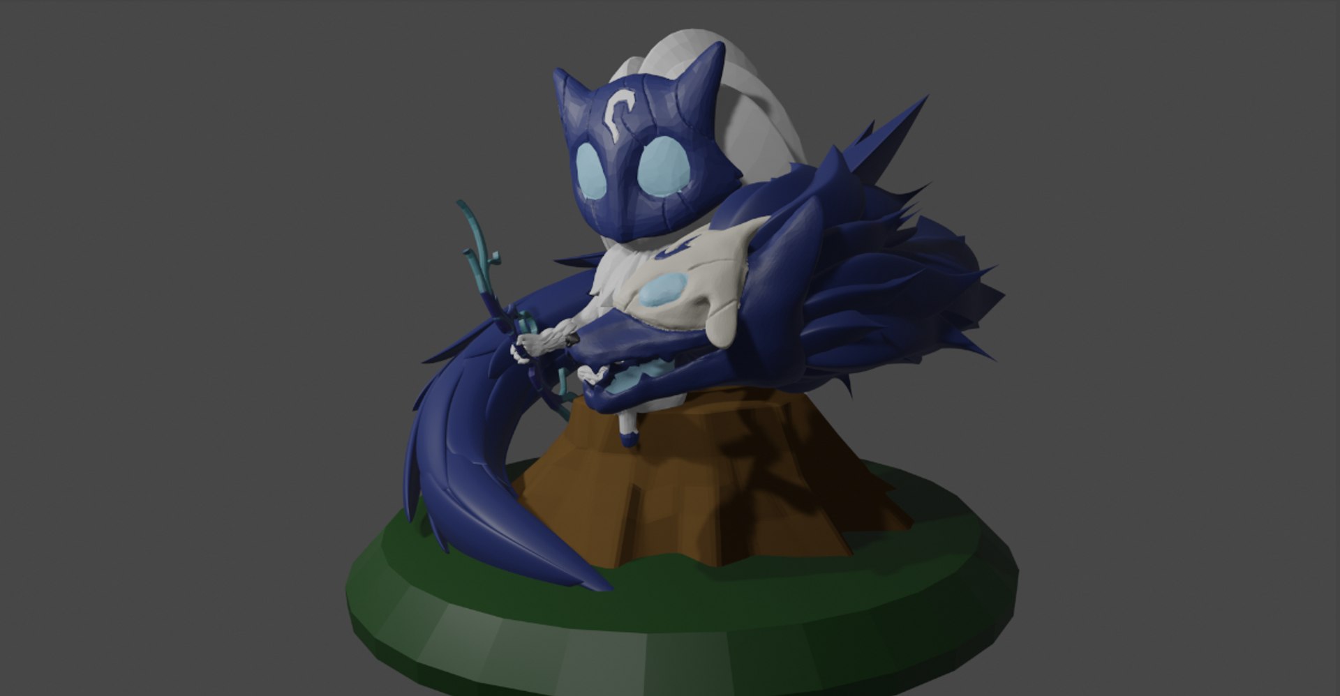 League Legends Kindred 3D Model - TurboSquid 1589941