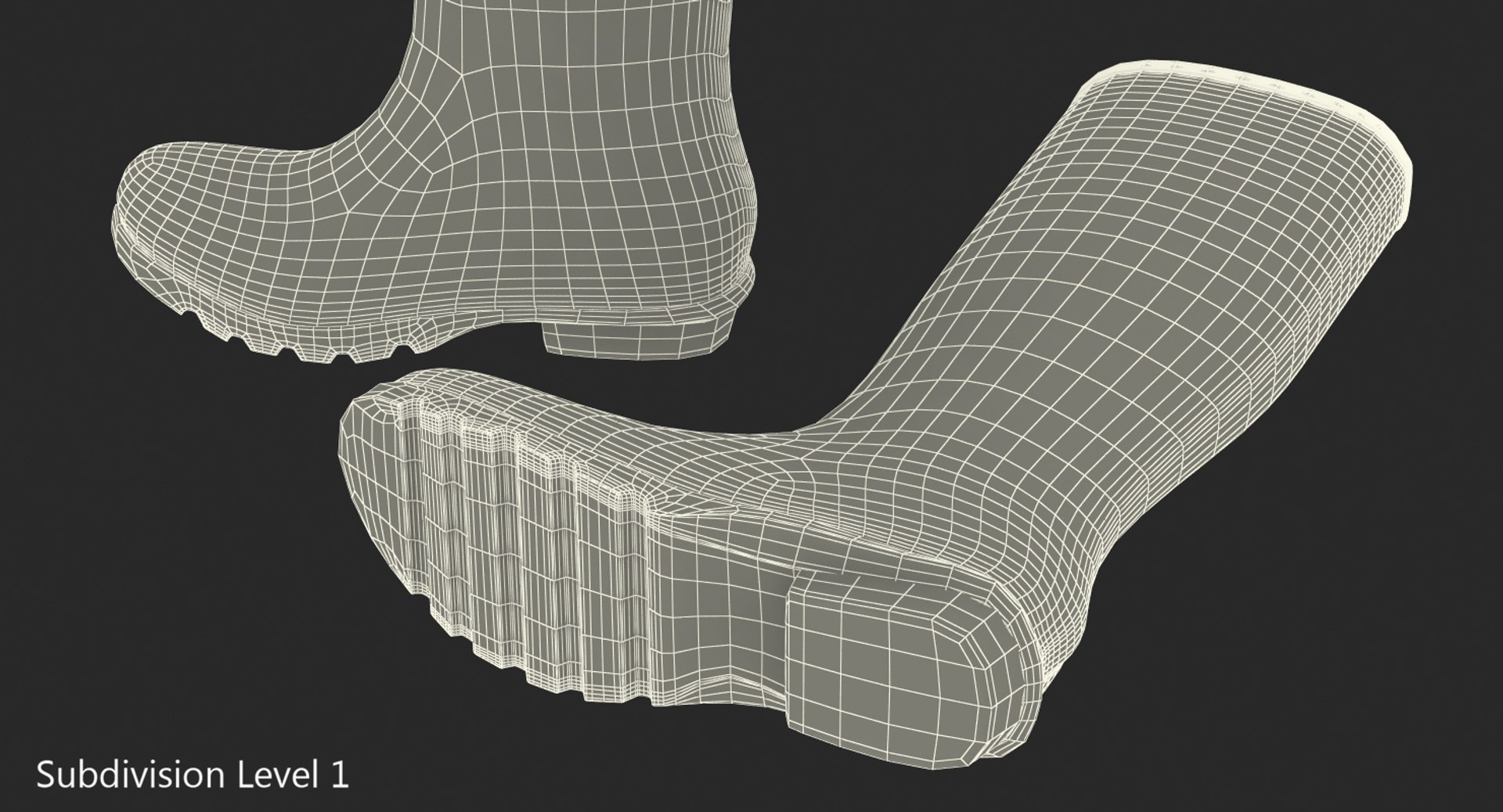 Rain Boots 3D Model - TurboSquid 1230798